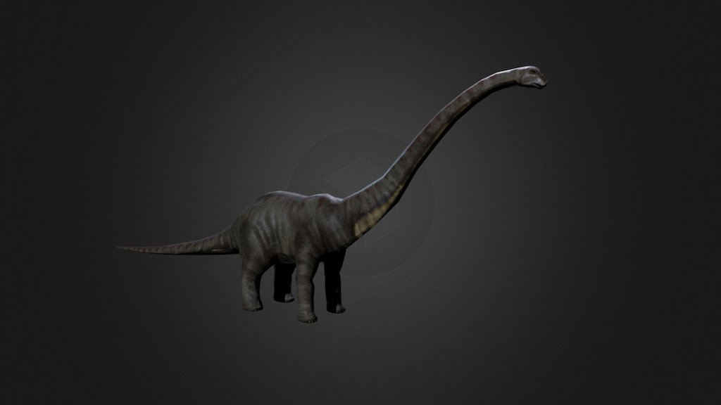 Diplodocus - 3D model by Inventi [3739ff7] - Sketchfab