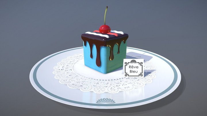 Cake 3D models - Sketchfab
