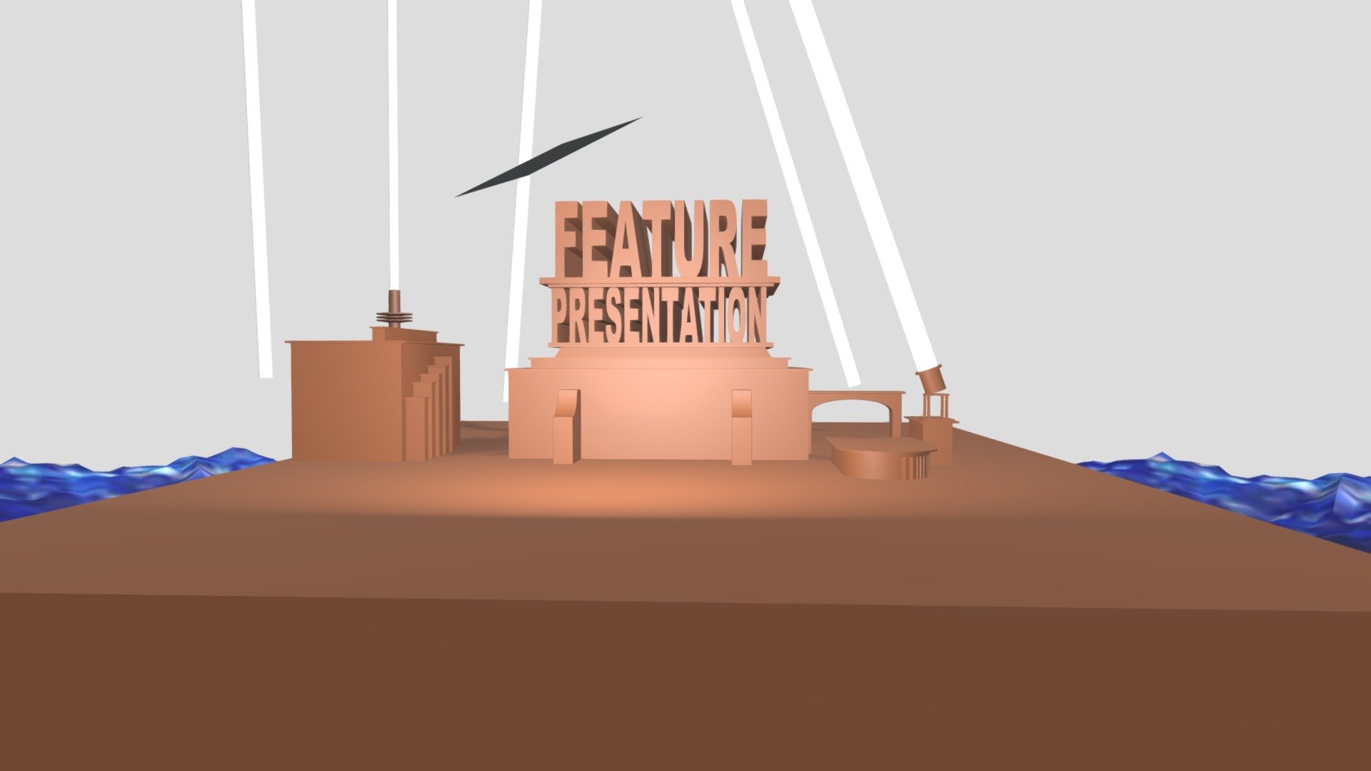Feature Presentation Logo Remake - 3D model by kidsthyes [373a553 ...