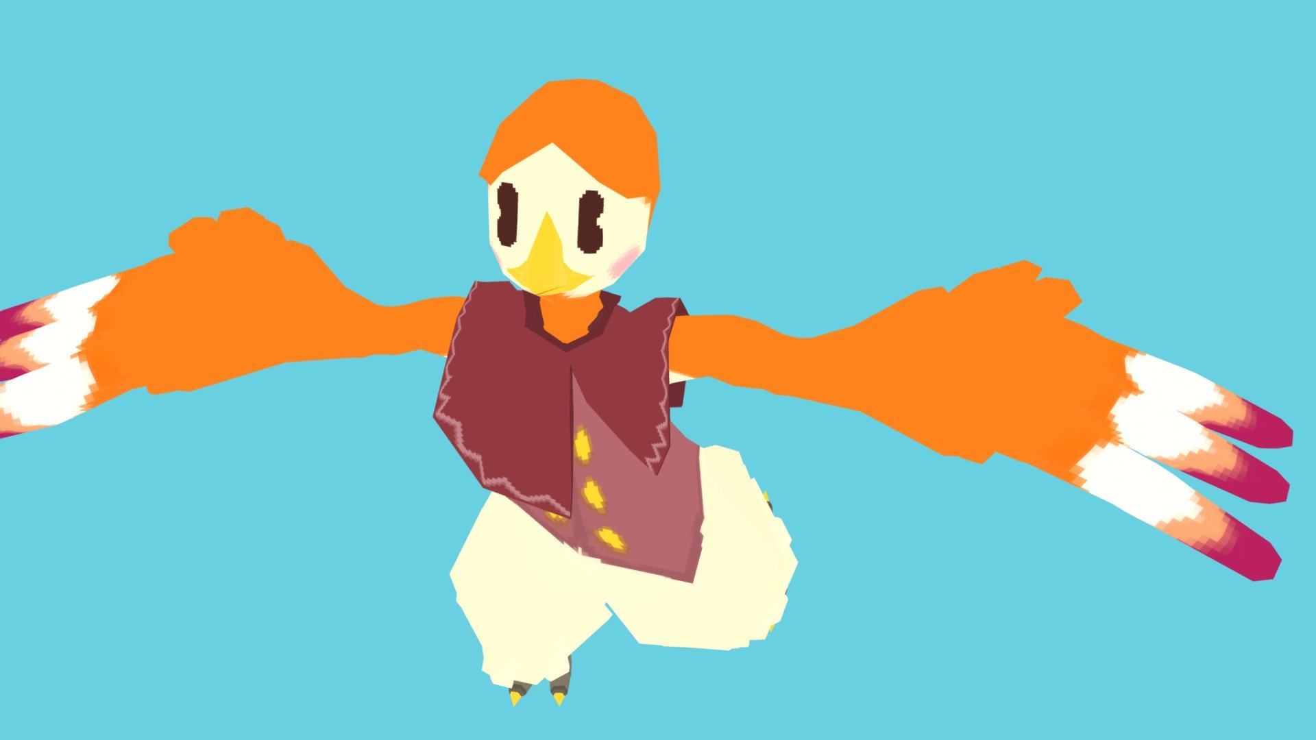 Flying for Fun - 3D model by Alice (@alisona) [373af4c] - Sketchfab