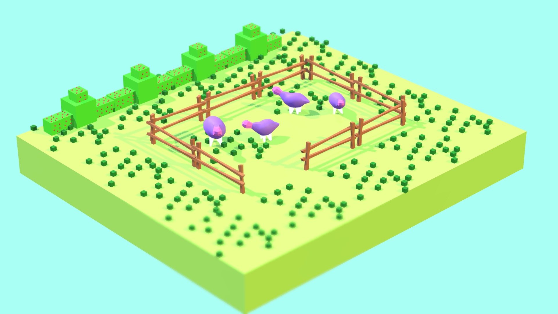 Happy Strange Farm - Download Free 3D model by danij7br [373c49a ...