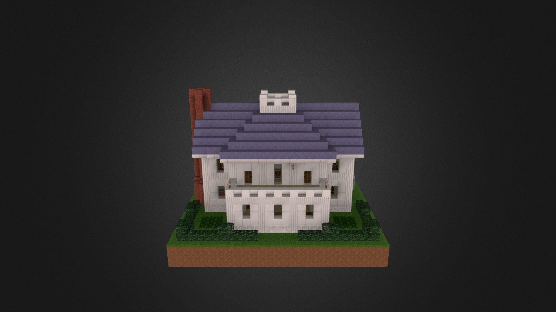 Fancy House - 3D model by roguearthur [373c57f] - Sketchfab