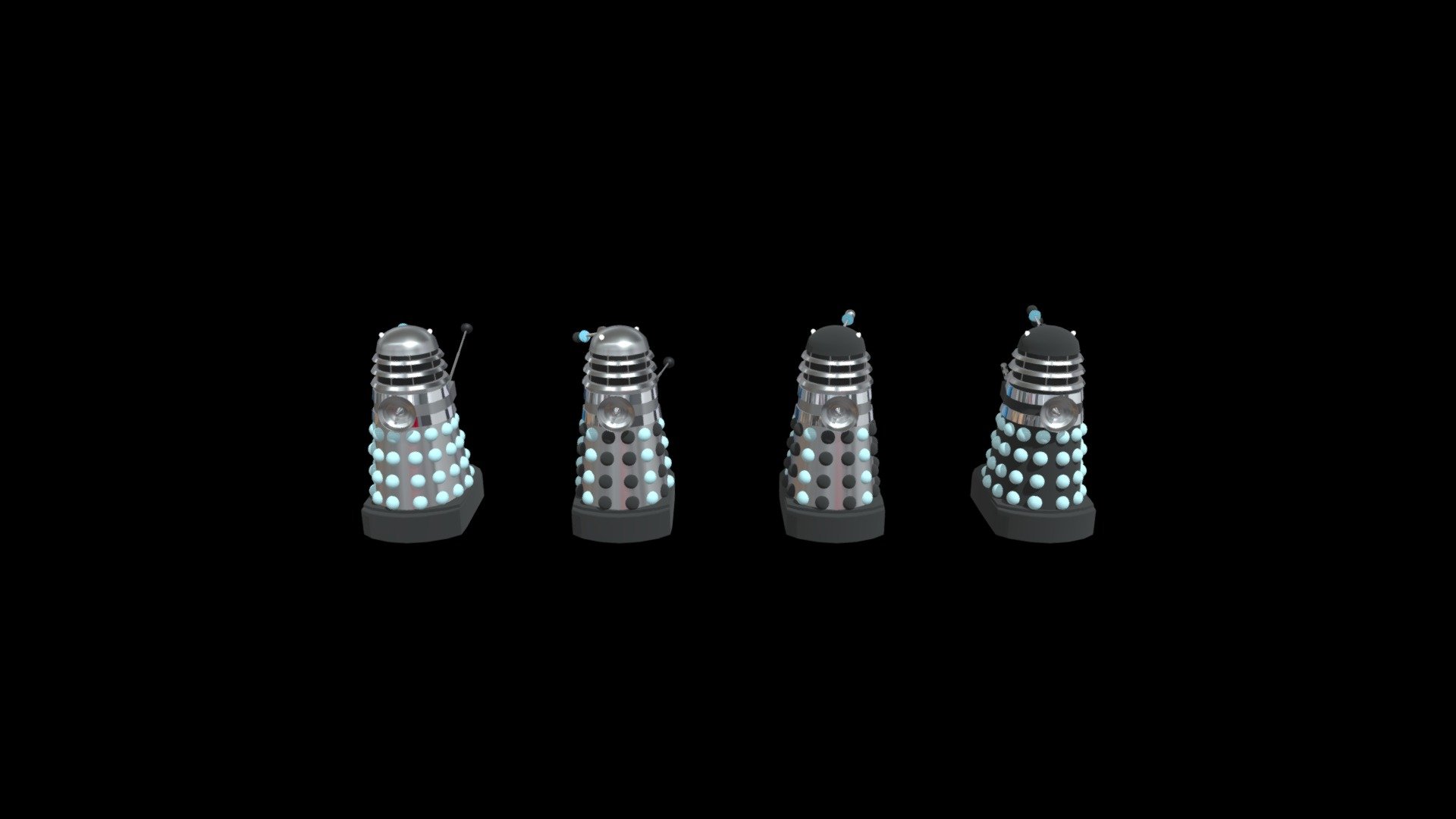 Invasion Daleks - Download Free 3D model by themighty808 [373d64b ...