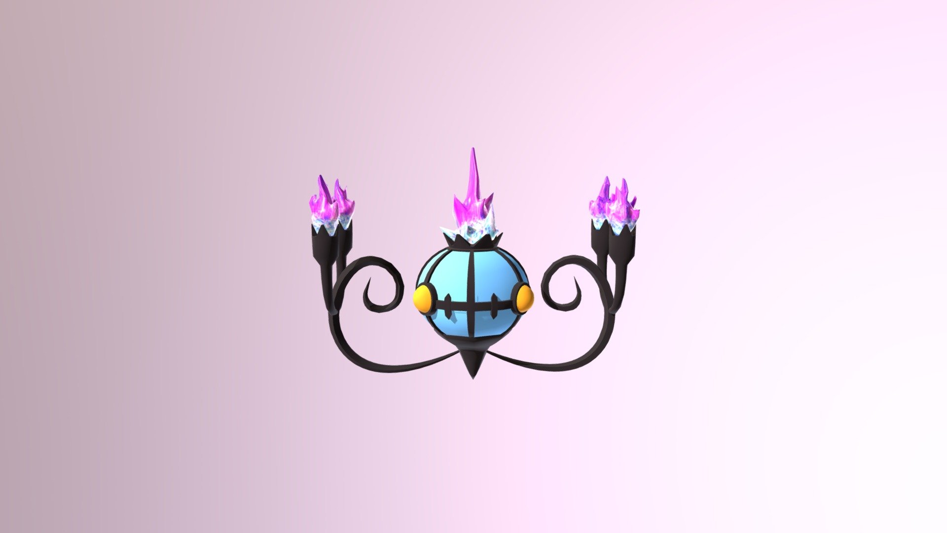 Chandelure - 3D model by Sehometh (@Seharu) [373d9ea] - Sketchfab