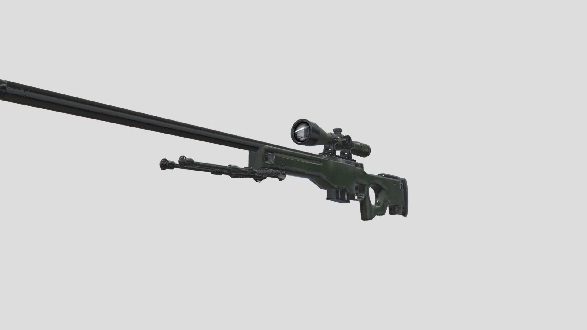 CSGO AWP - Download Free 3D model by athailand609 [373e922] - Sketchfab