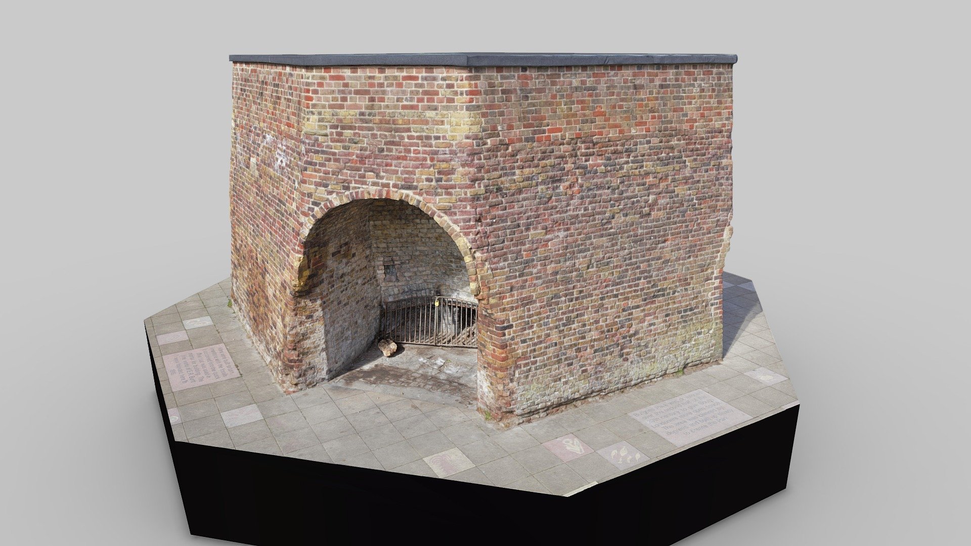 Burgess Park Lime Kiln - Download Free 3D model by artfletch [373f26a ...