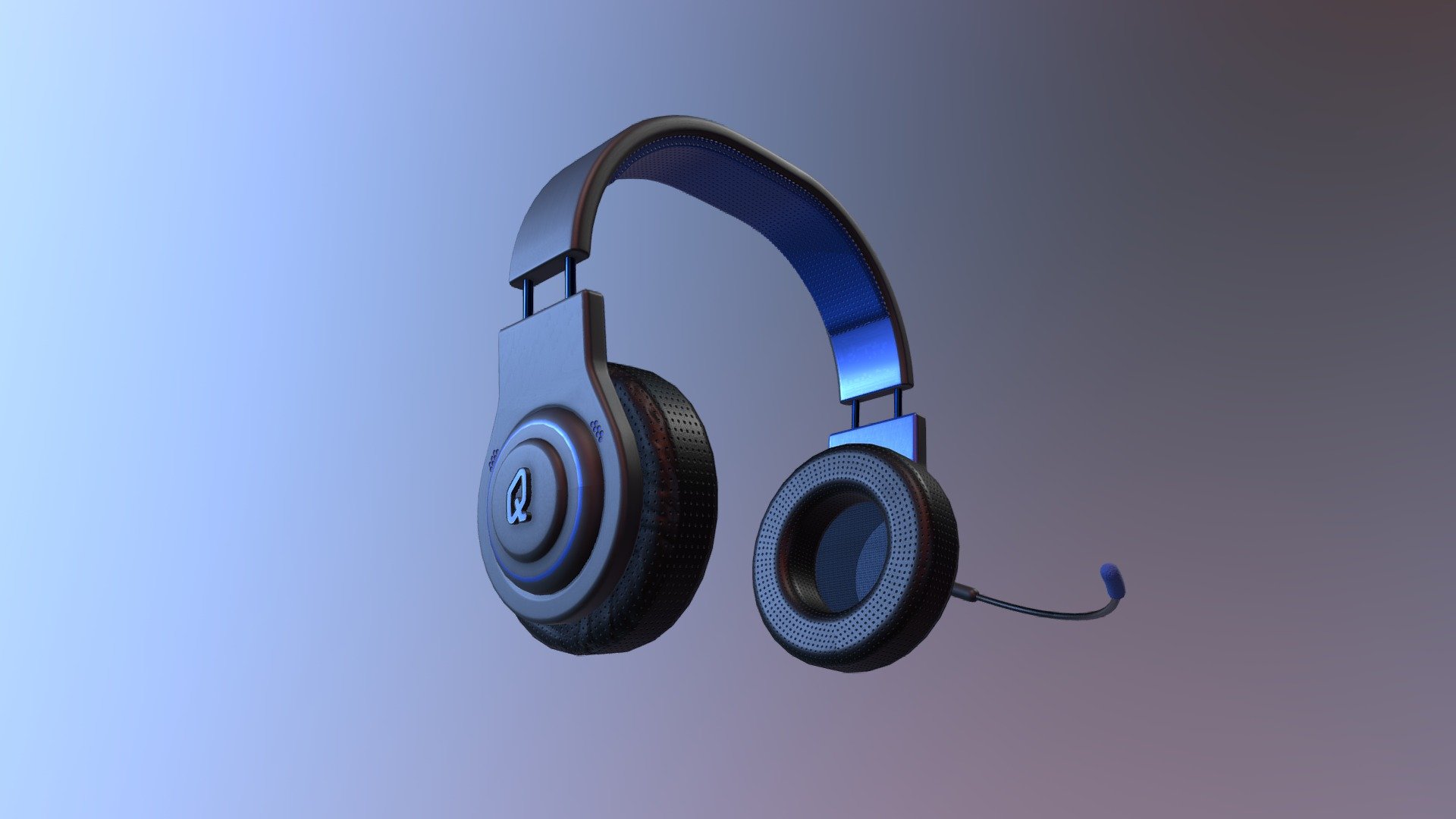 Headphones v2 (Game ready) - 3D model by Snejl [3740977] - Sketchfab