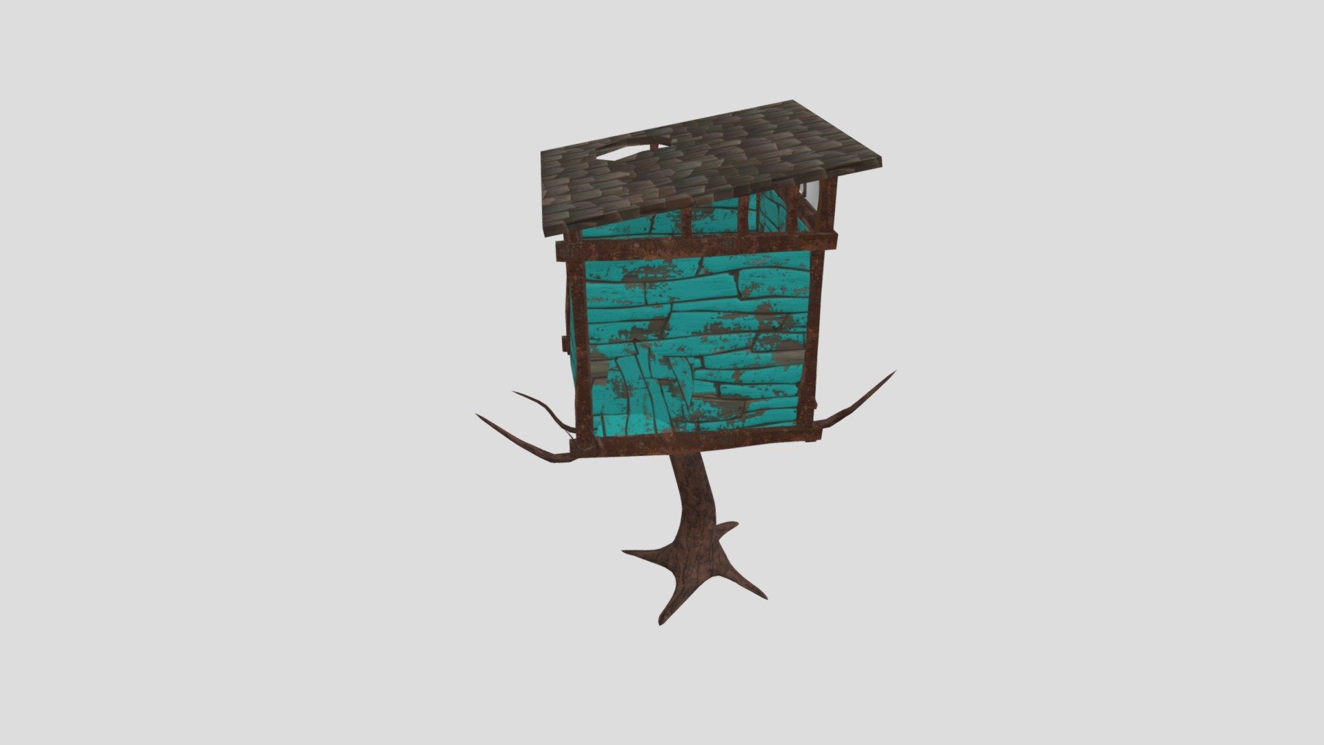 Hello Neighbor 2 Alpha 1/1.5 Treehouse - Download Free 3D model by ...