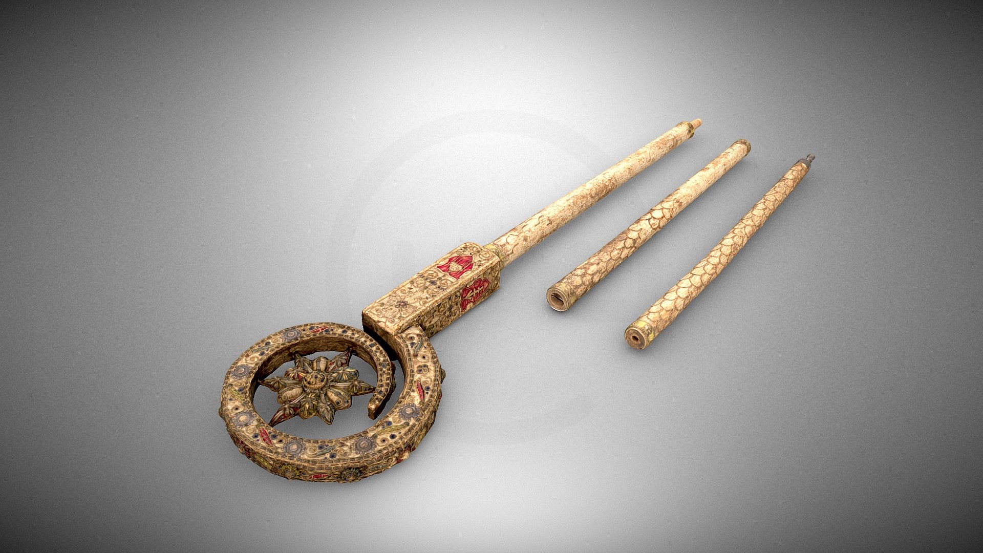 Abbot Ponętowski's Crosier - Download Free 3D model by Virtual Museums ...