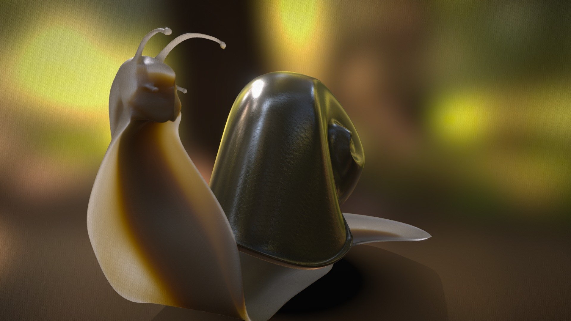 Escargot - 3D model by eich [3743b51] - Sketchfab