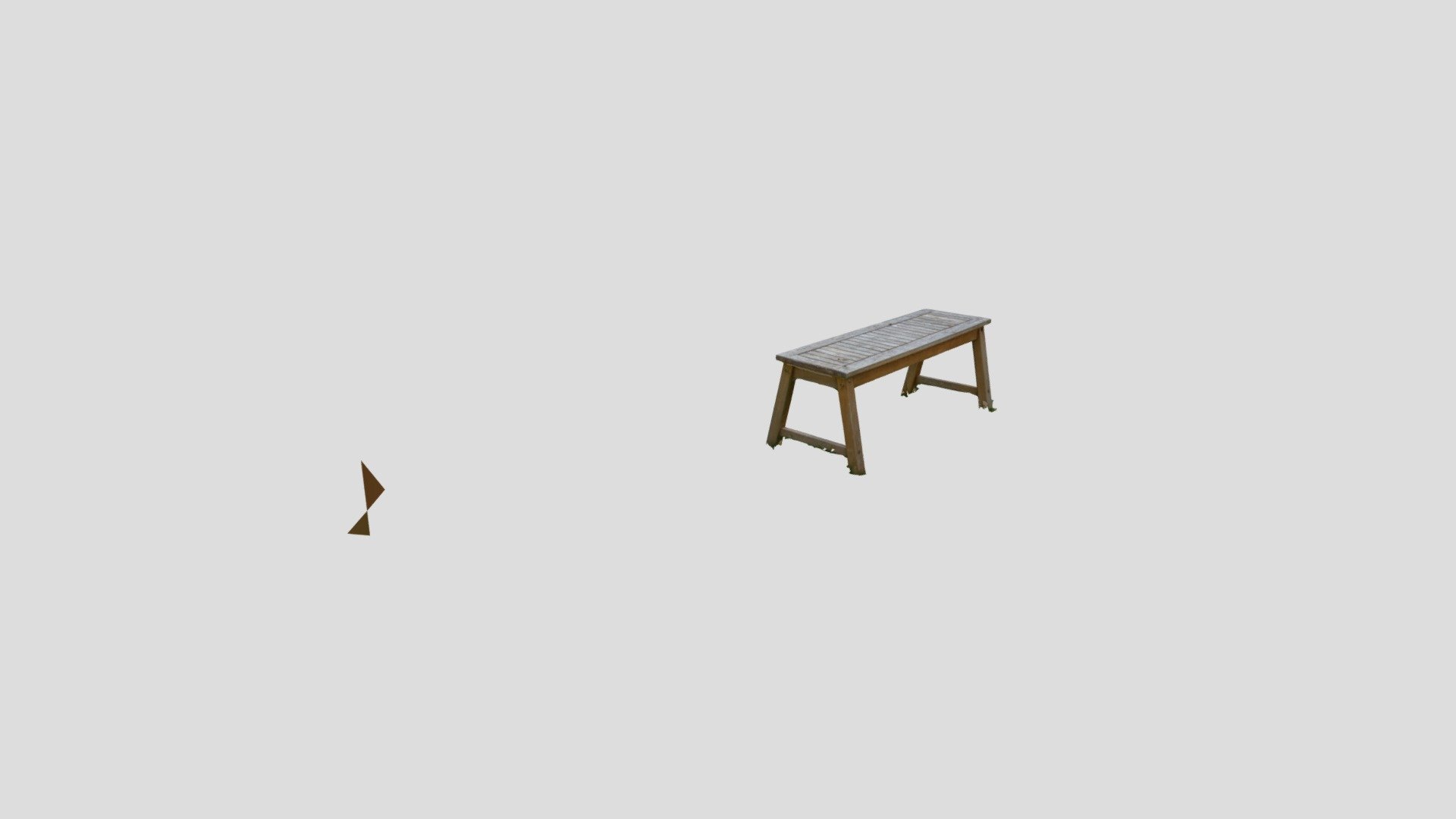 D3200_bench_scan - 3D model by Dablackset [374404e] - Sketchfab