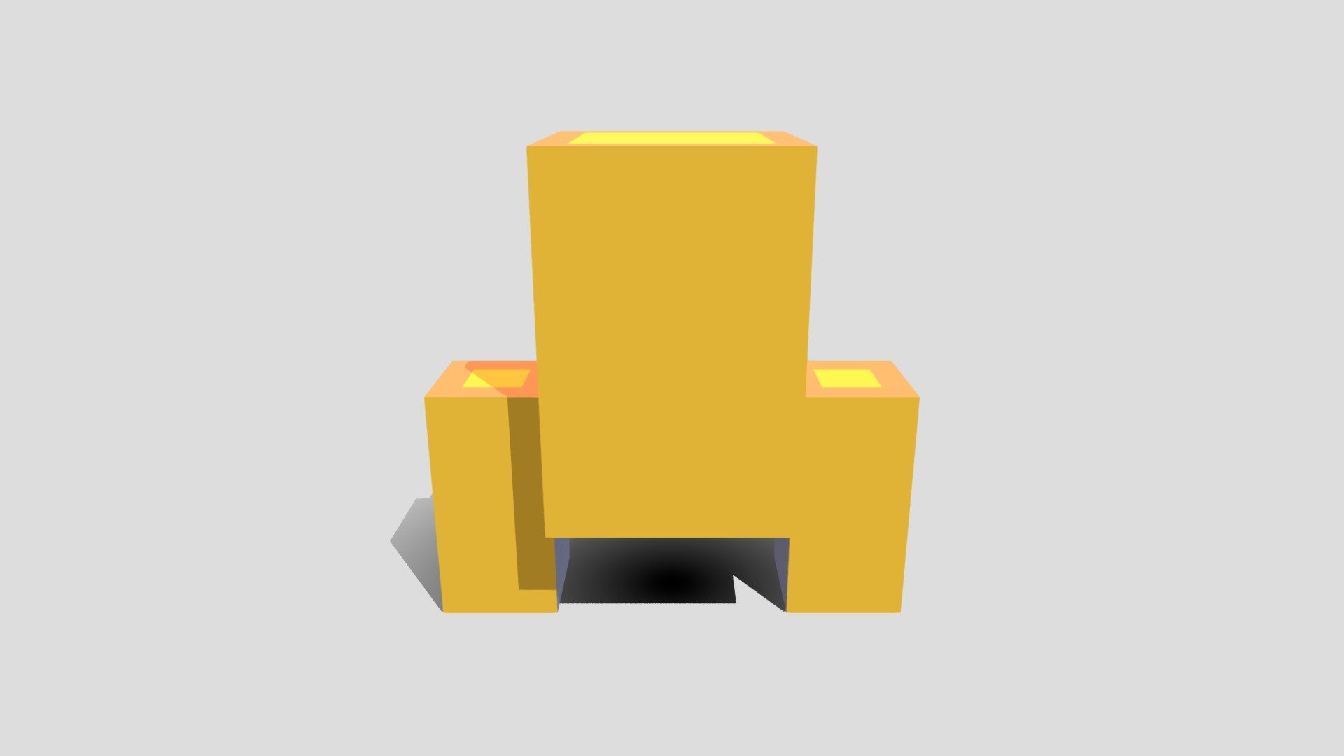 Cube Character 3d Model By Biaroumanos [374416c] Sketchfab
