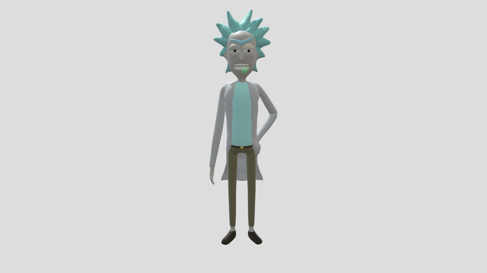 Rick Sanchez - 3D model by martinfuks [37441c0] - Sketchfab