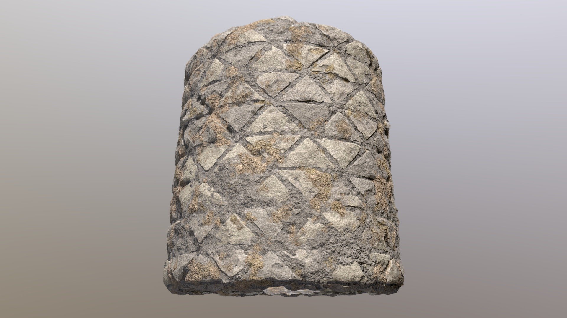 Ancient Triangular Stone Path - 3D model by Justin WW (@justinww ...