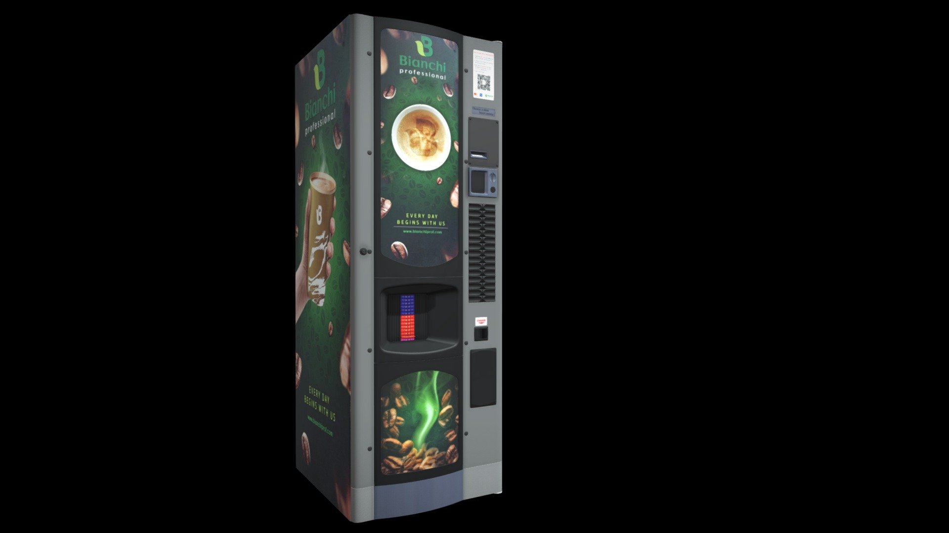 Vending Machine, coffee vending machine - Buy Royalty Free 3D model by ...