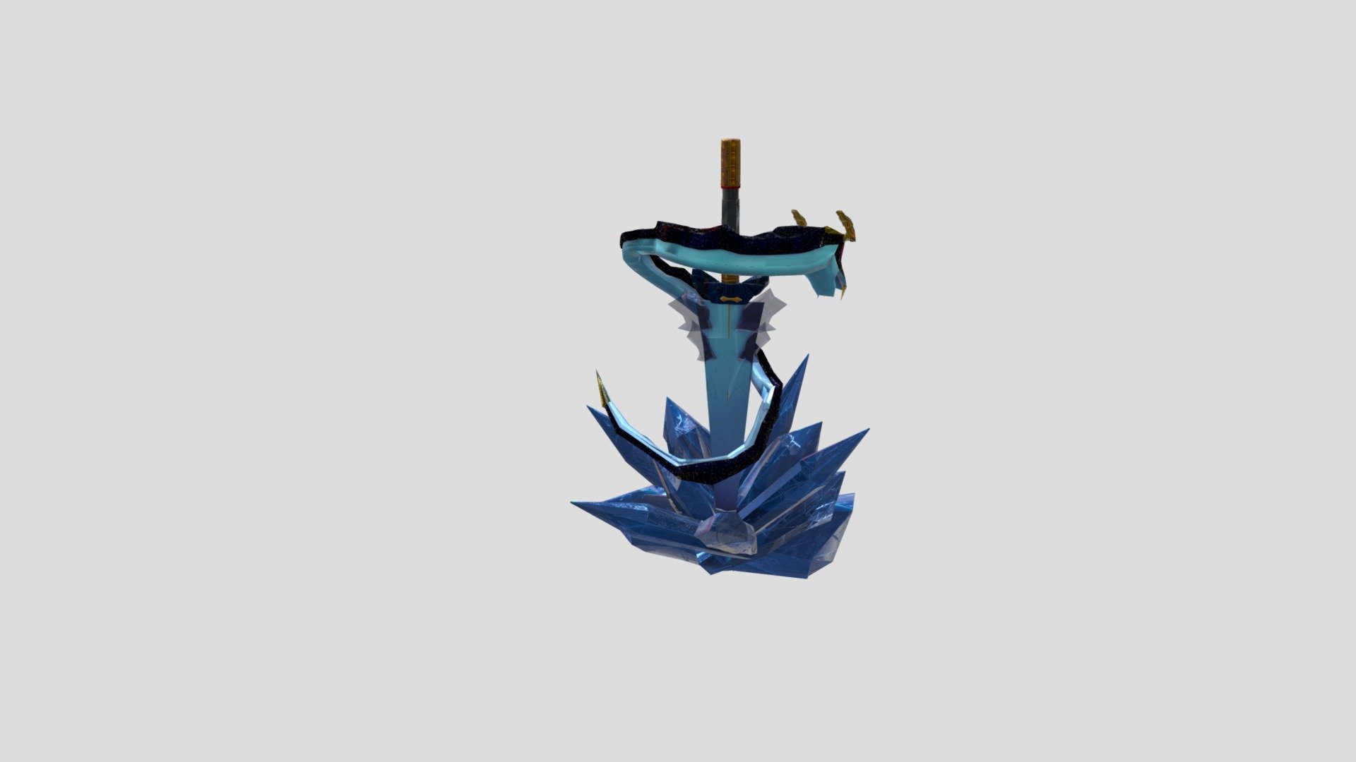 Dragon & Blade - 3D model by Ramon.Ruffino [3745b06] - Sketchfab