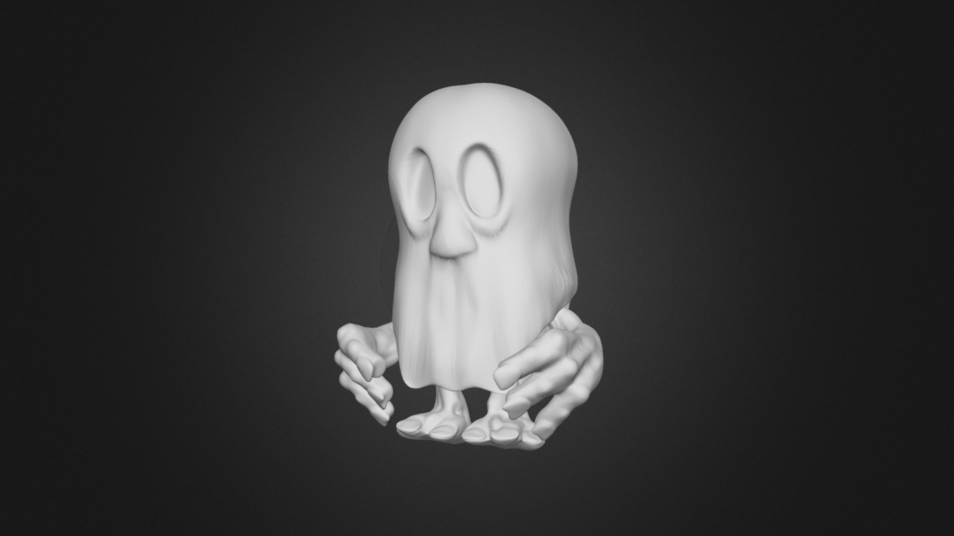 Sheet Ghost - 3D model by hank D (@hankd) [3748338] - Sketchfab