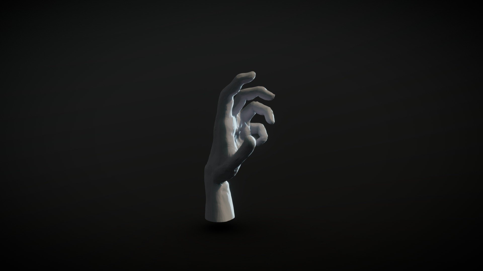 Hand Pose 3D Model By Plasmaernst 374833a Sketchfab