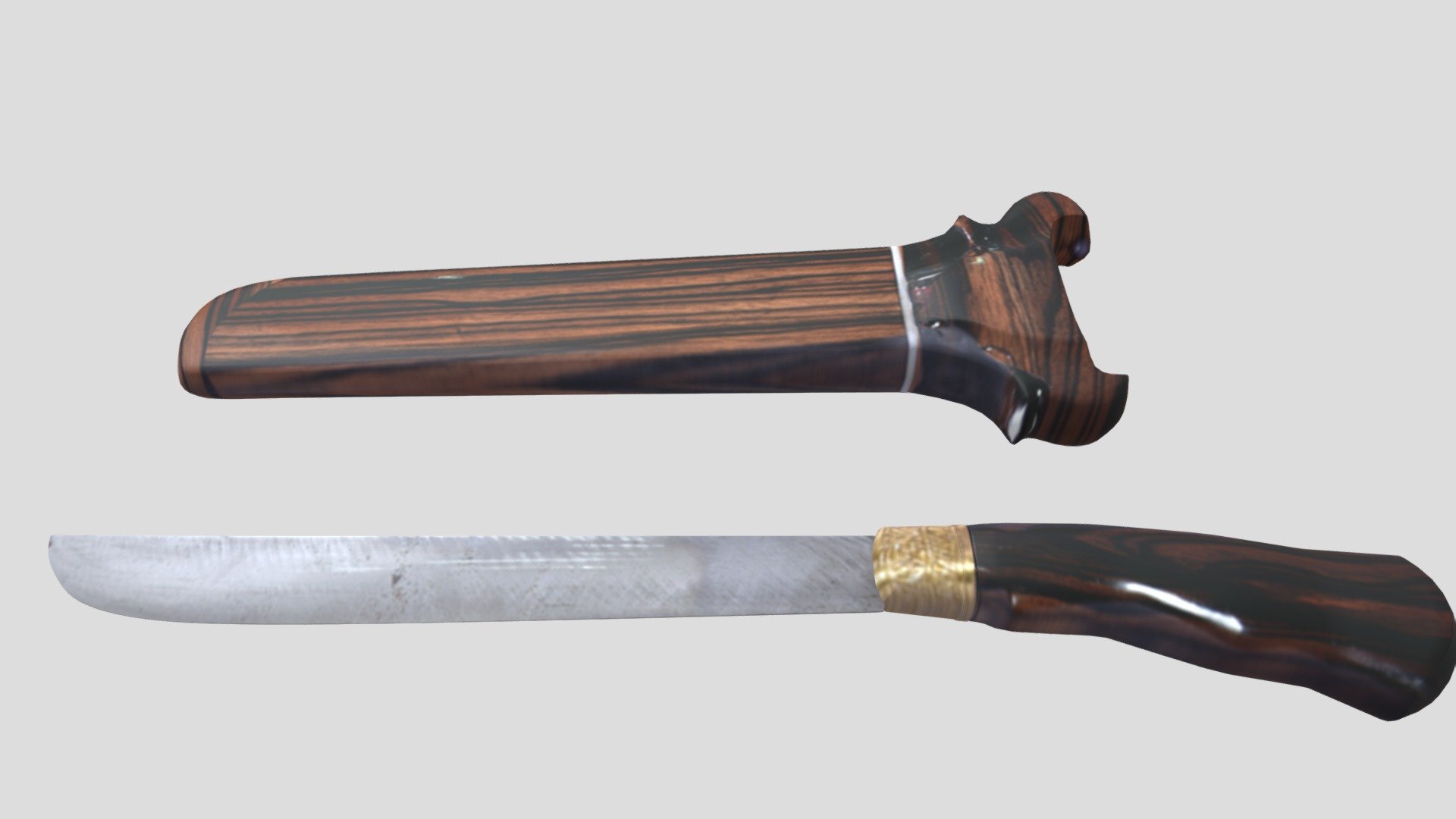 BUTCHER KNIFE 02 - Download Free 3D model by eeelabvisual [3748c22 ...