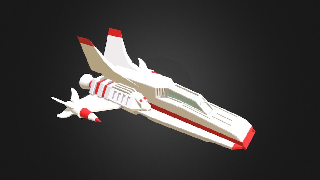 Spacejet - 3D model by Artur Coelho (@coelhoelectrico) [37494bb ...