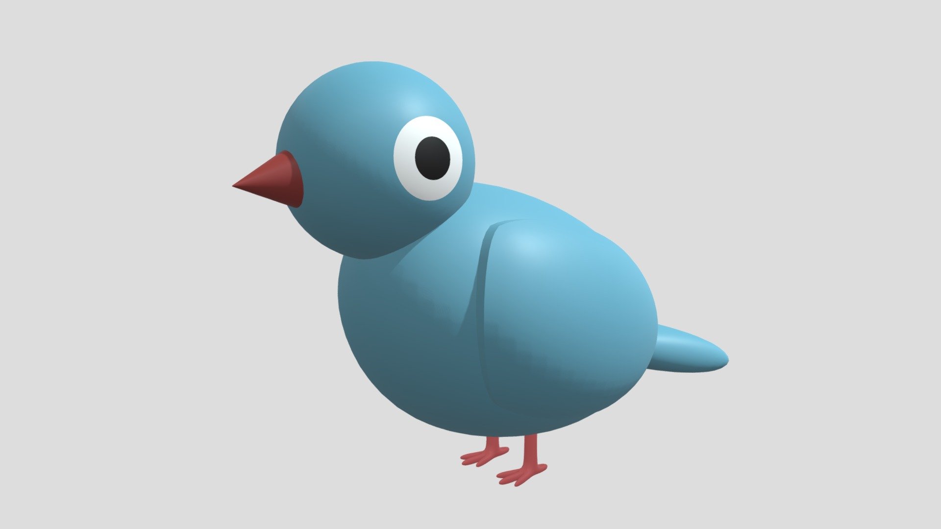 Cartoon Cute Bird - Buy Royalty Free 3D model by Philip Storm ...