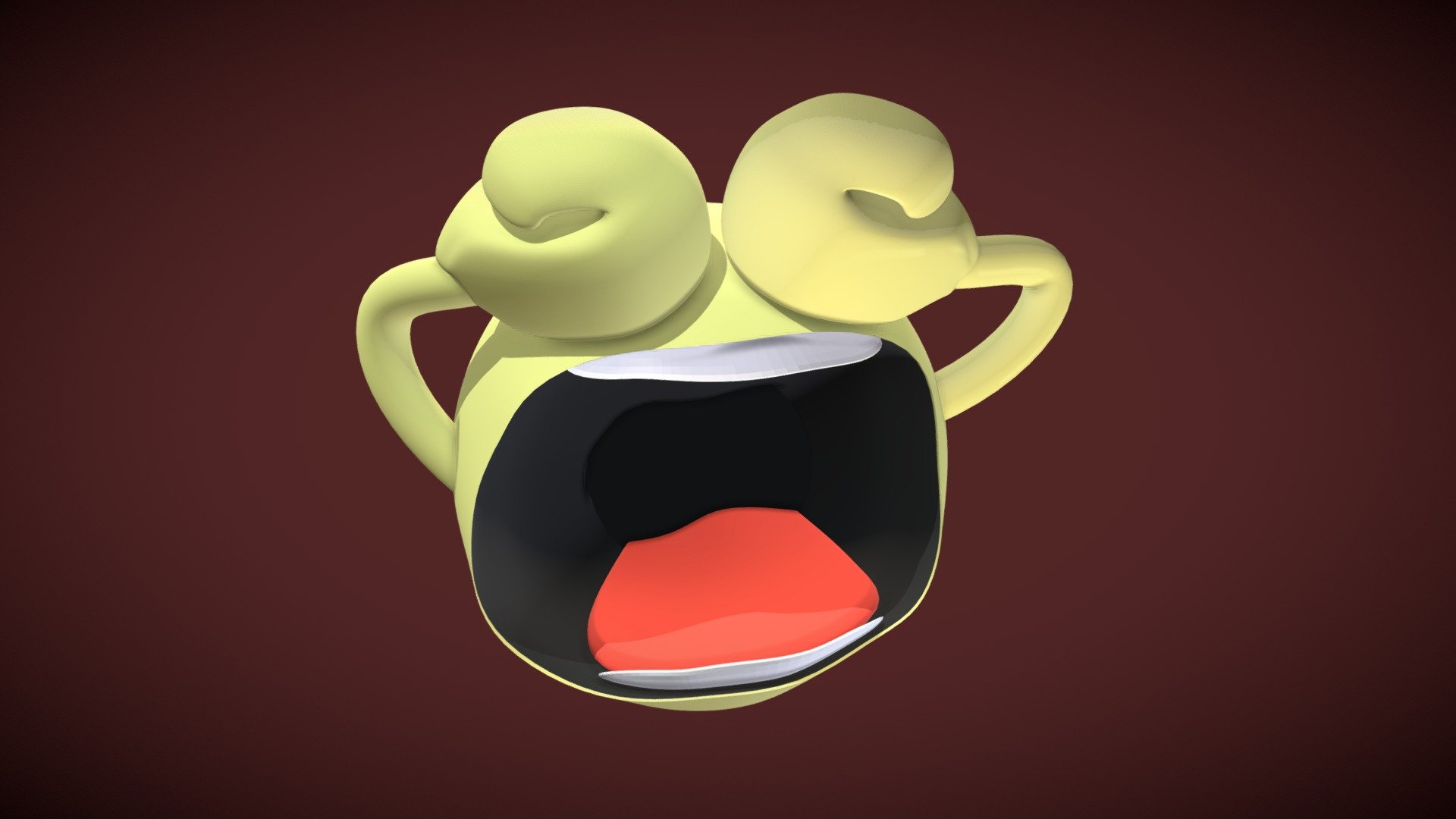 "qq" Sad Emoticon From Lost Saga - Download Free 3D model by ...