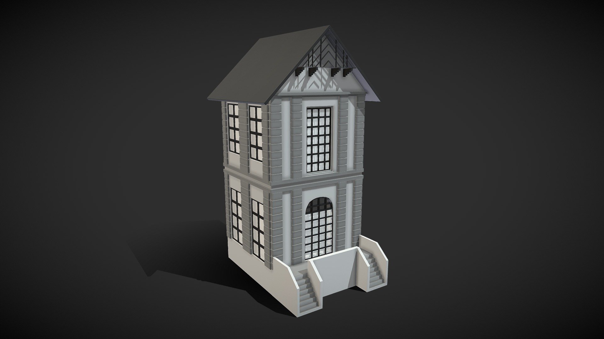 Haunted 3D House - Buy Royalty Free 3D model by Sandeep Choudhary ...