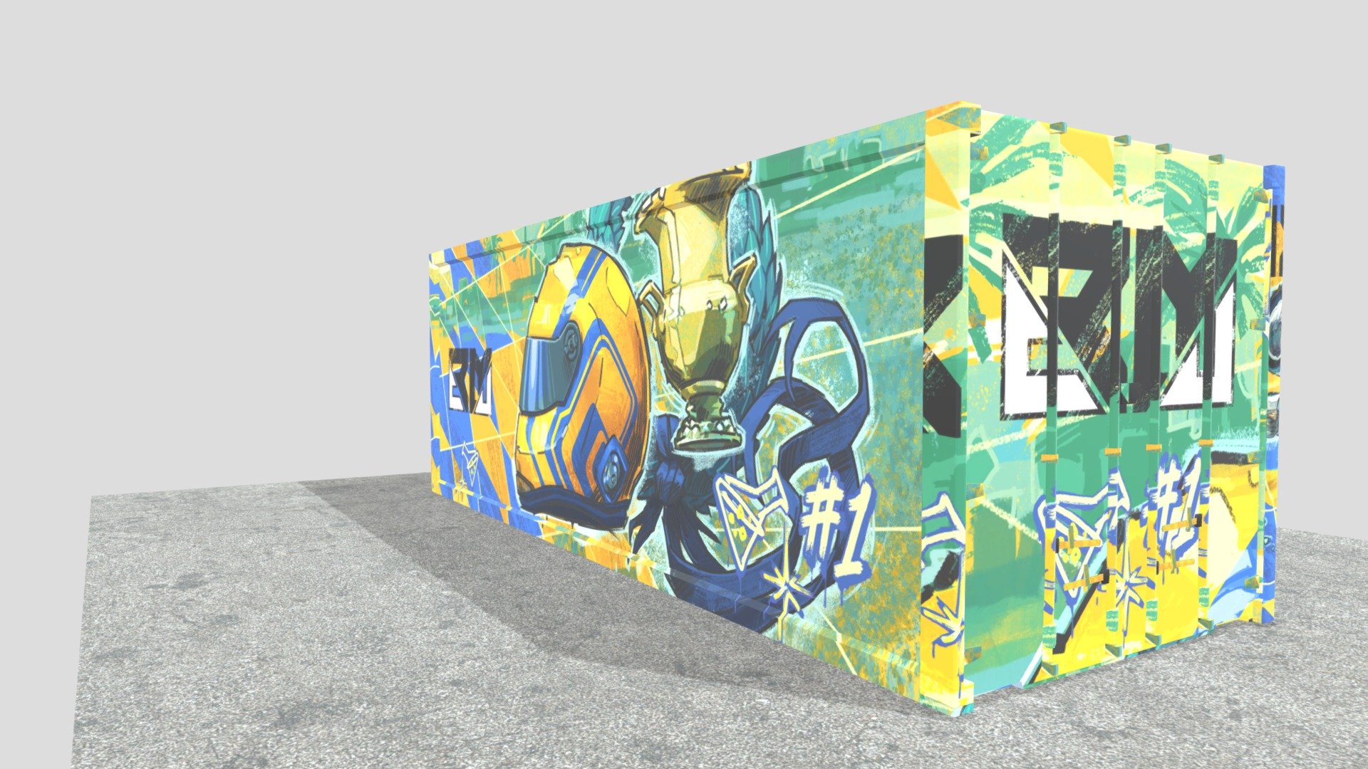 NFS HEAT BM MCLAREN F1 BM CONTAINER - 3D model by SoMeOnE_7 [374b835 ...