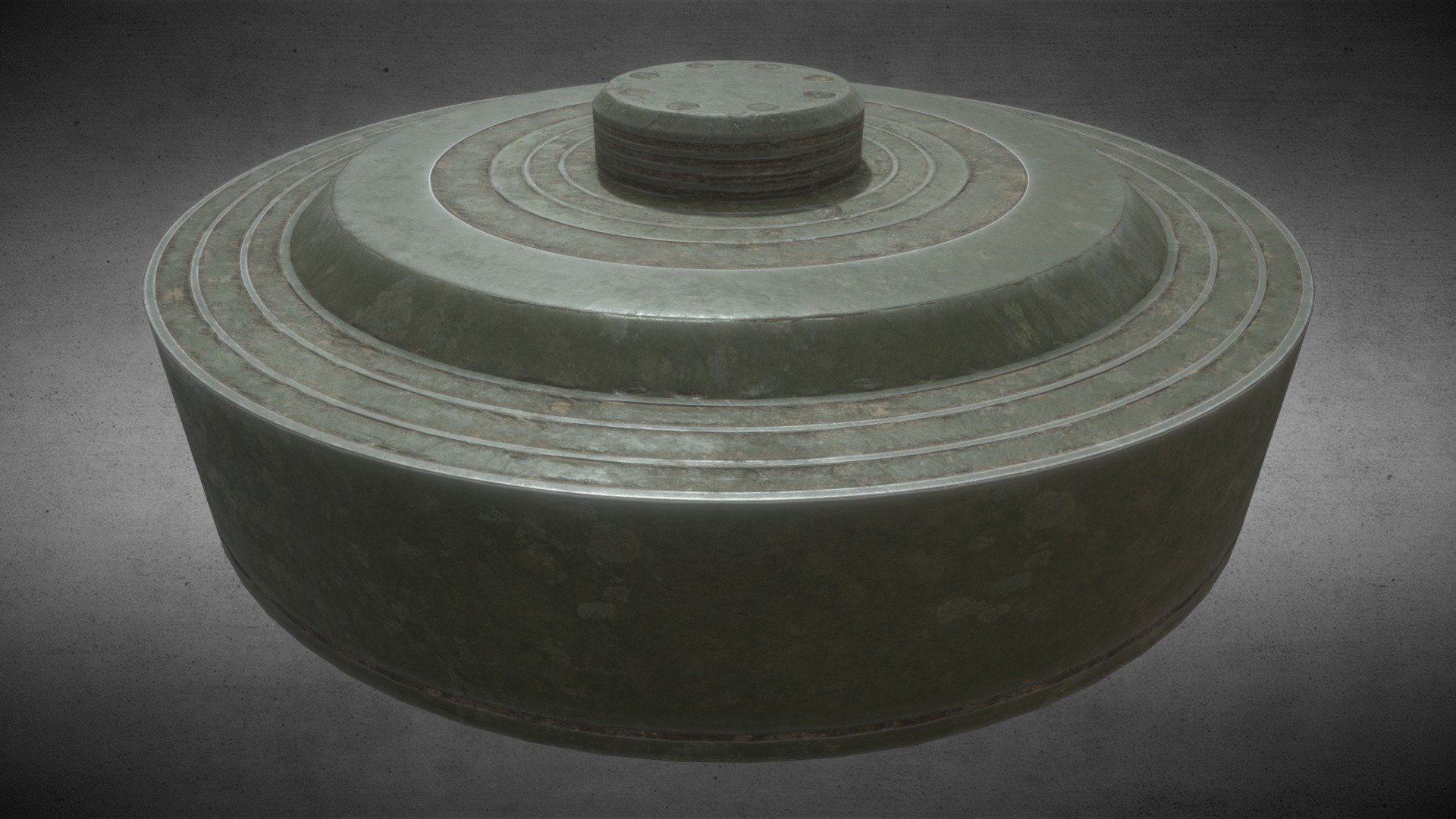 Landmine - Download Free 3D model by AdamKozakGrafika [374bb13] - Sketchfab