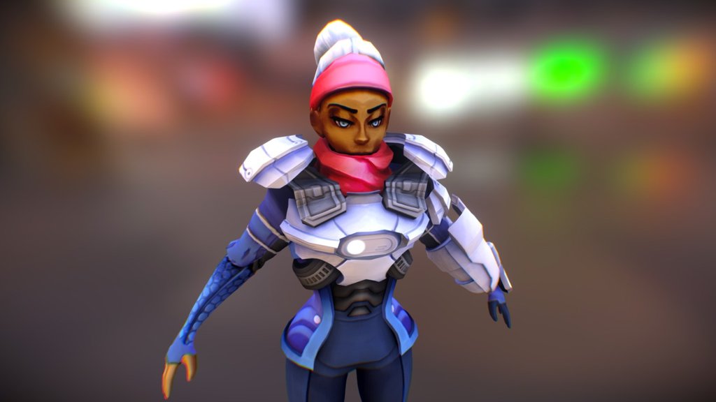 Laura - 3D model by zaphrozz [374bbf2] - Sketchfab