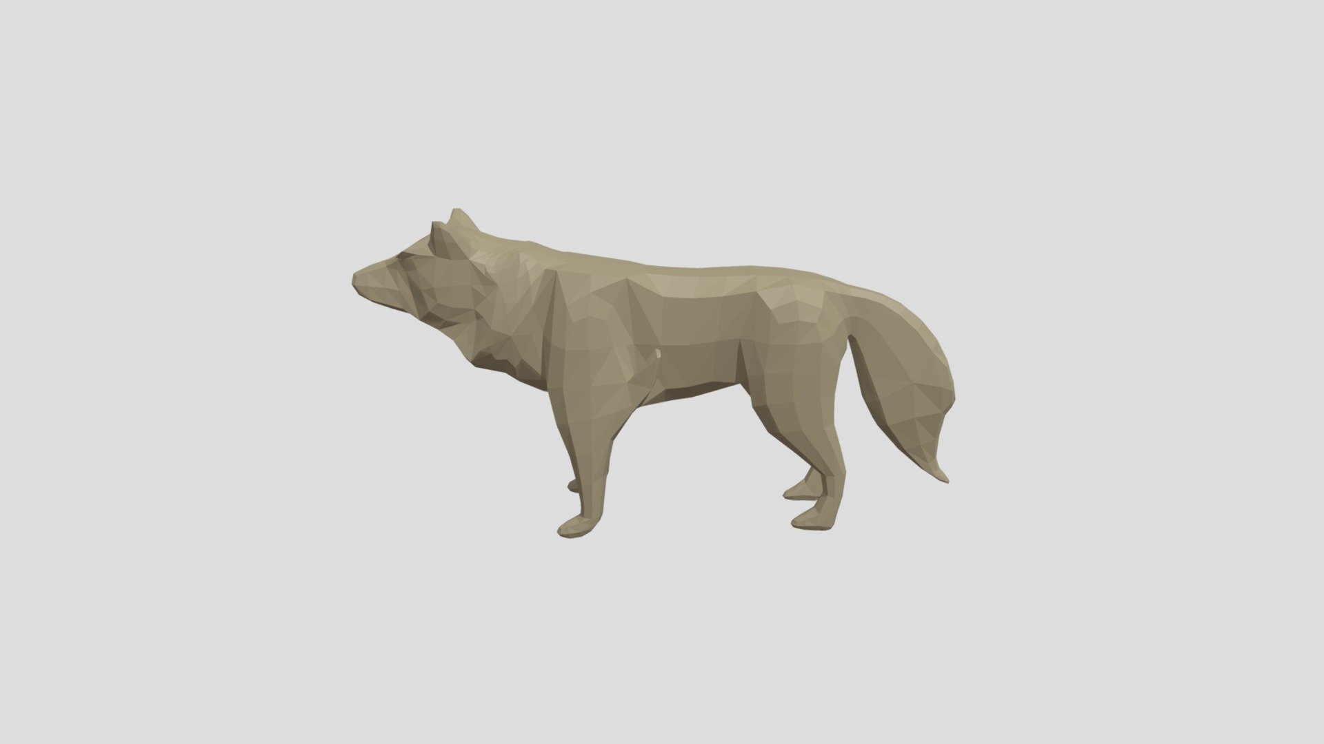 Wolf - 3D model by Diode2005 [374e333] - Sketchfab