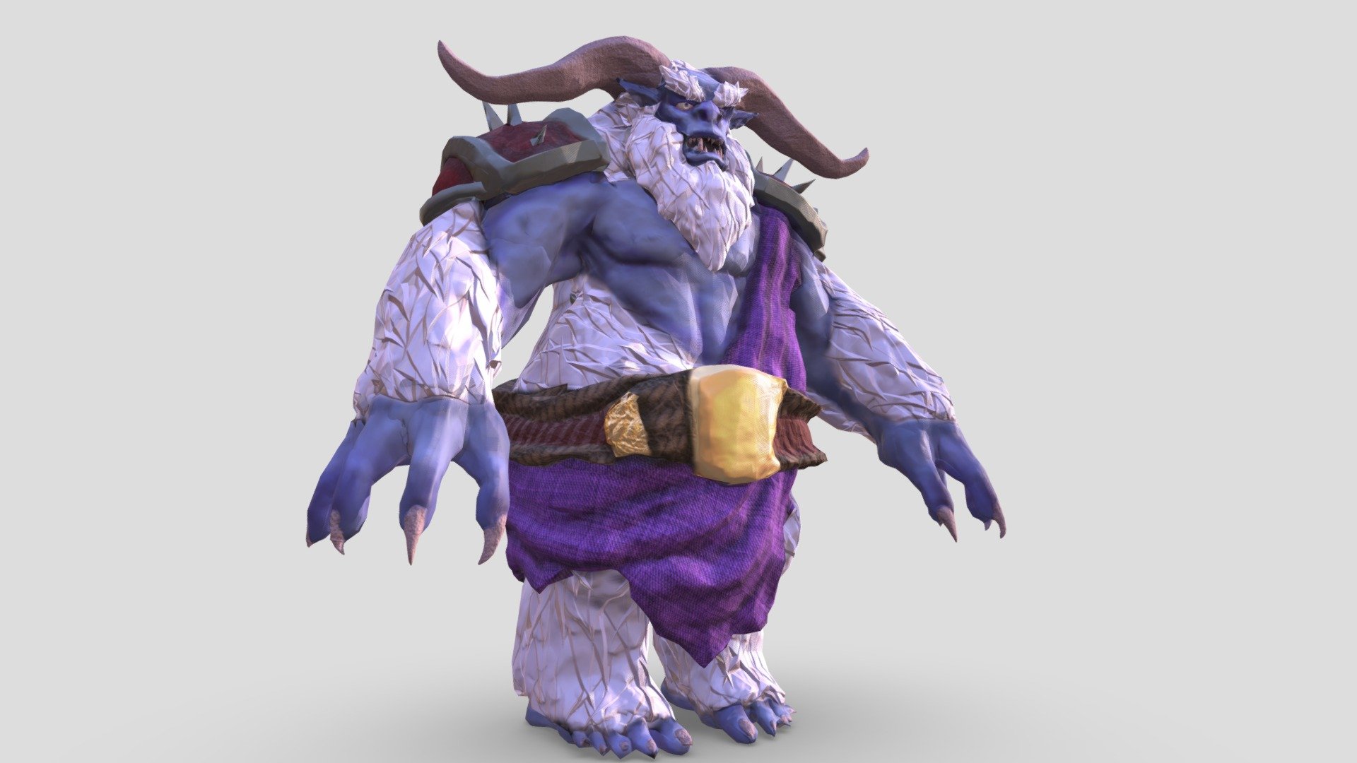 GART220 Yeti Warrior (Oskars Samovics) - Download Free 3D model by ...