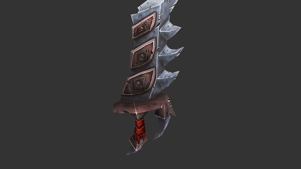 Iron Horde Blade - 3D model by Ryan Dao (@athielian) [374ea87] - Sketchfab