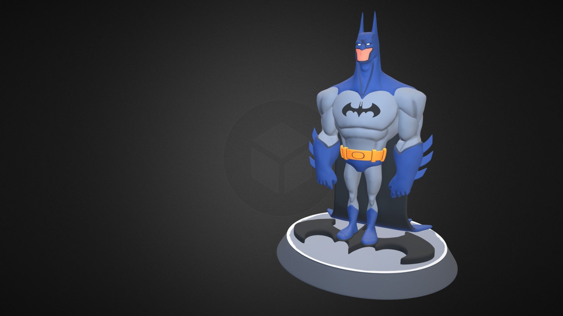 Batman - Download Free 3D model by Vjekoslav Barić (@Baric) [374f93a ...