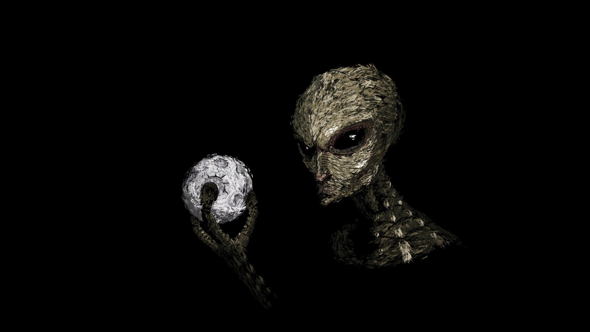 Alien Moon - Download Free 3D model by zandos [375055a] - Sketchfab