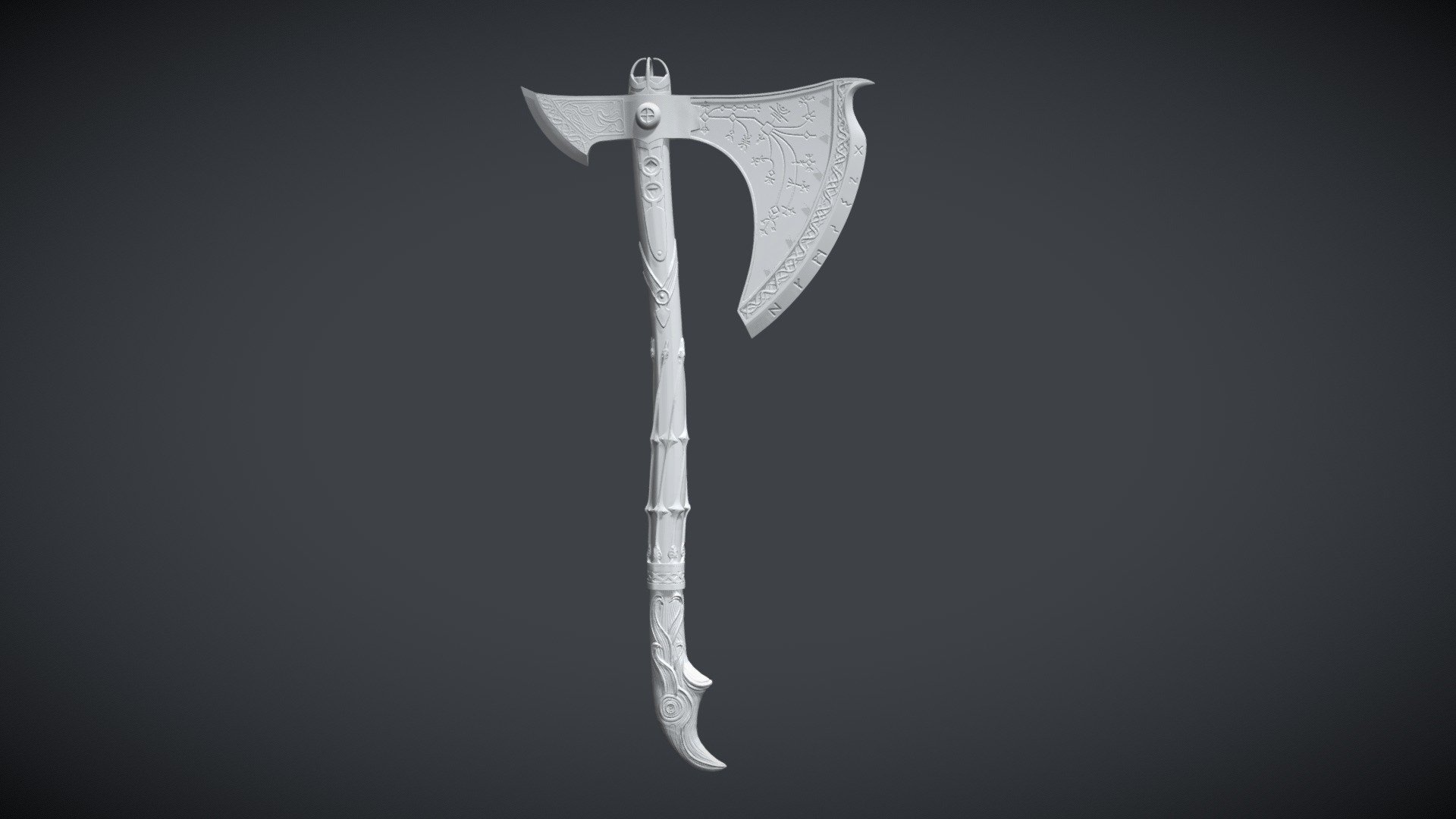 Leviathan Axe - 3D model by Kayranis [37506c7] - Sketchfab