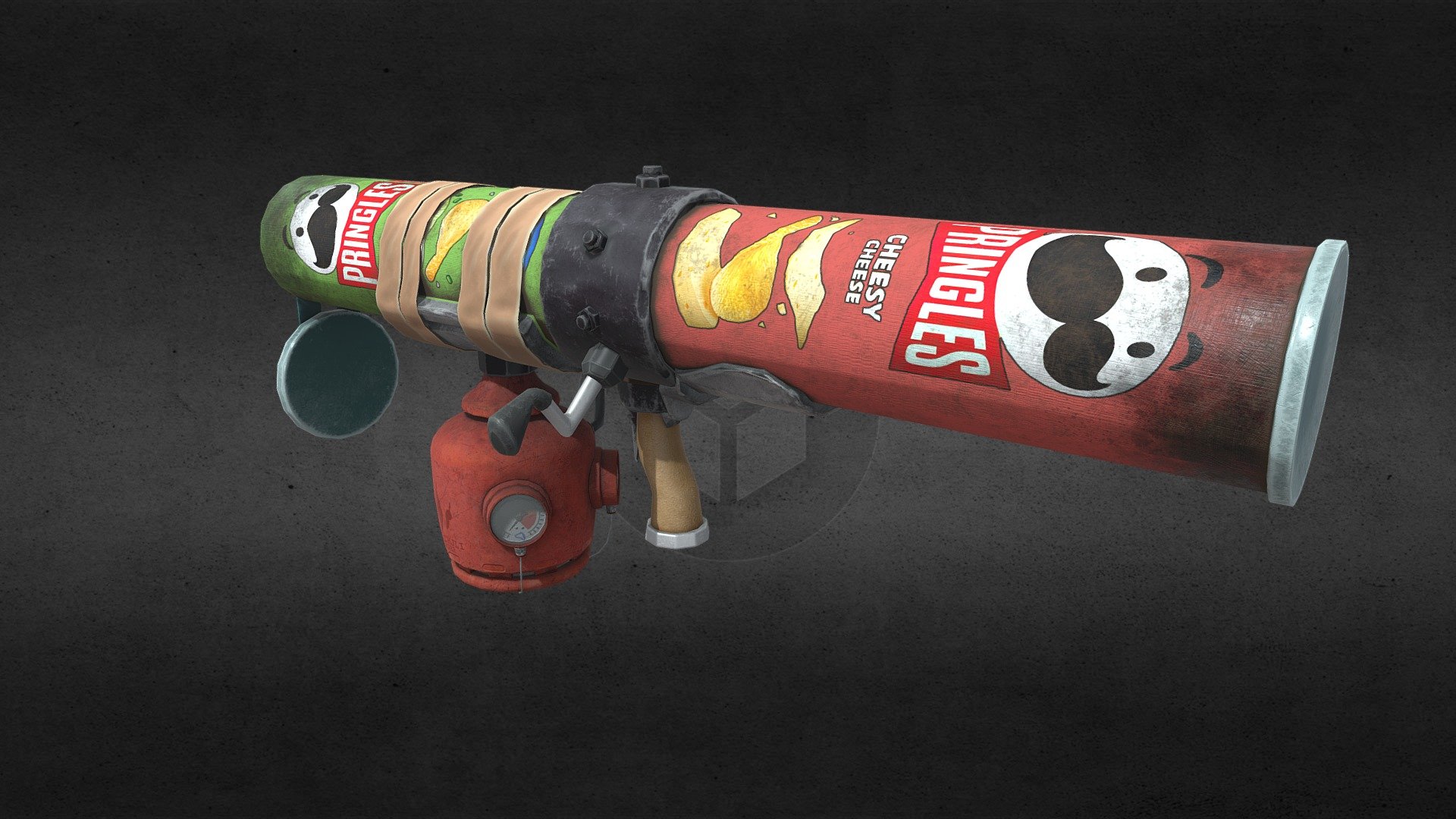 Crisp Launcher - 3D model by Lin-yan [375081e] - Sketchfab