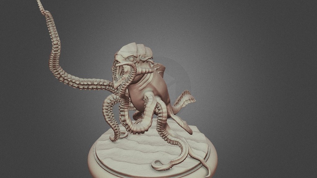 Sea creature - 3D model by konstantintoast [3751e66] - Sketchfab