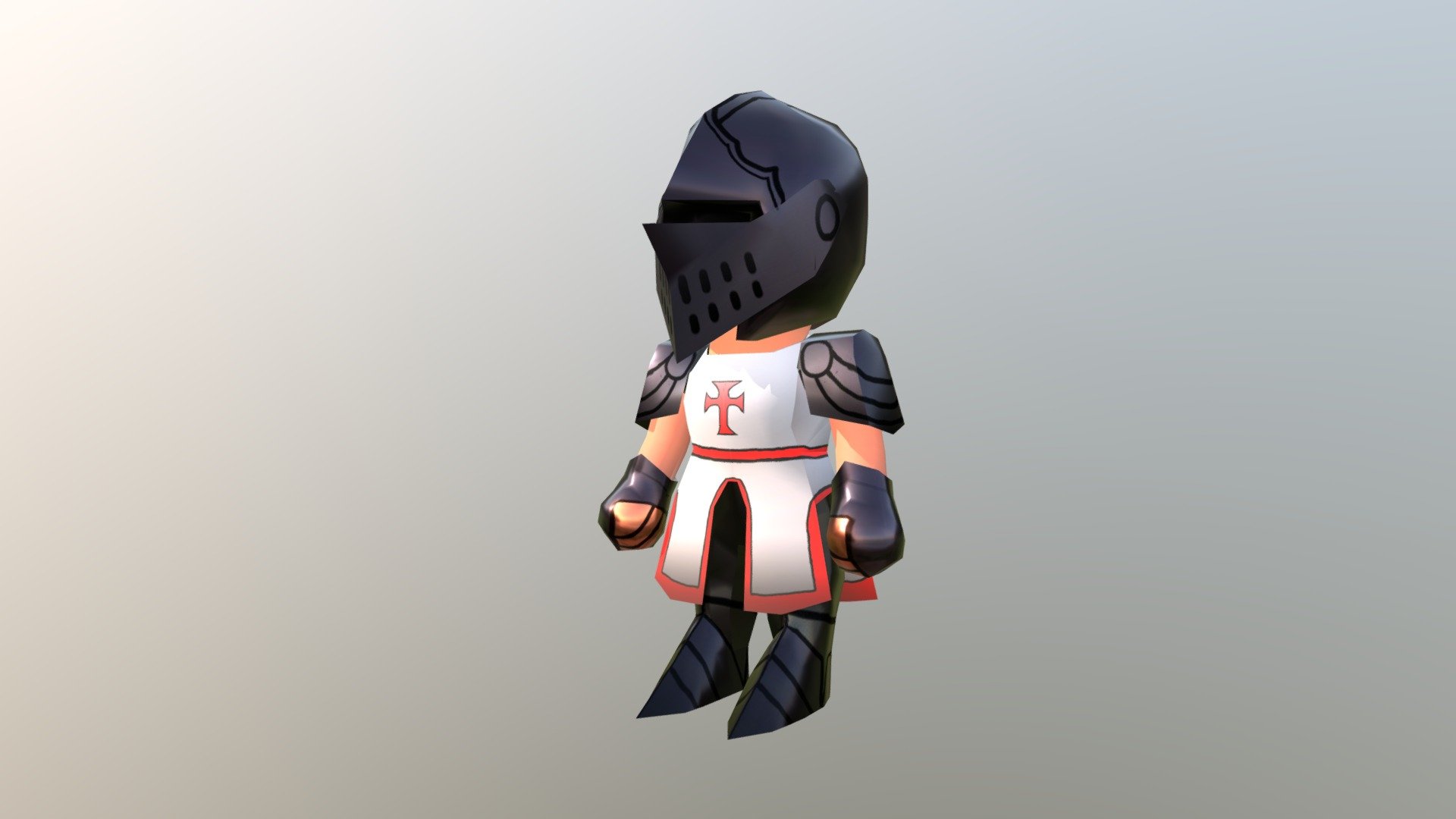 chibi knight FBX - 3D model by cancer1113 [3752217] - Sketchfab