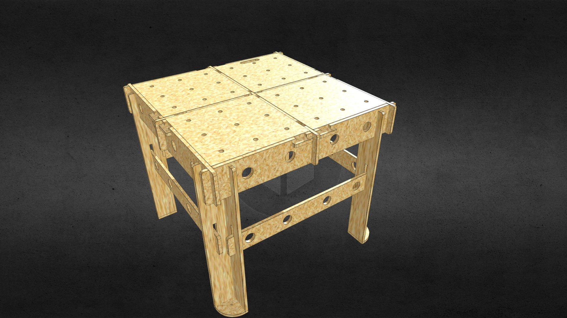 frame_table_1000х1000 - 3D model by eosipoff2703 [37530bd] - Sketchfab