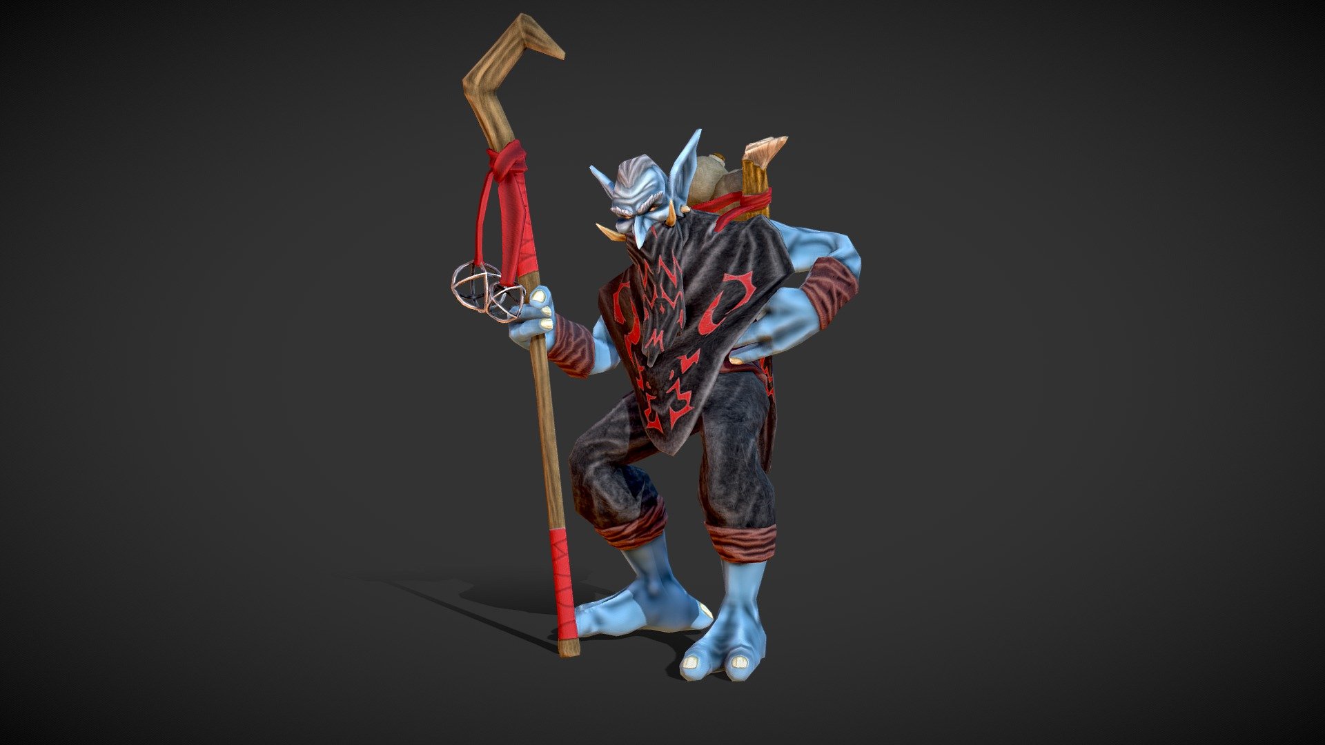 [Warcraft] - Witch Doctor - 3D model by Northcliffe [3754cae] - Sketchfab