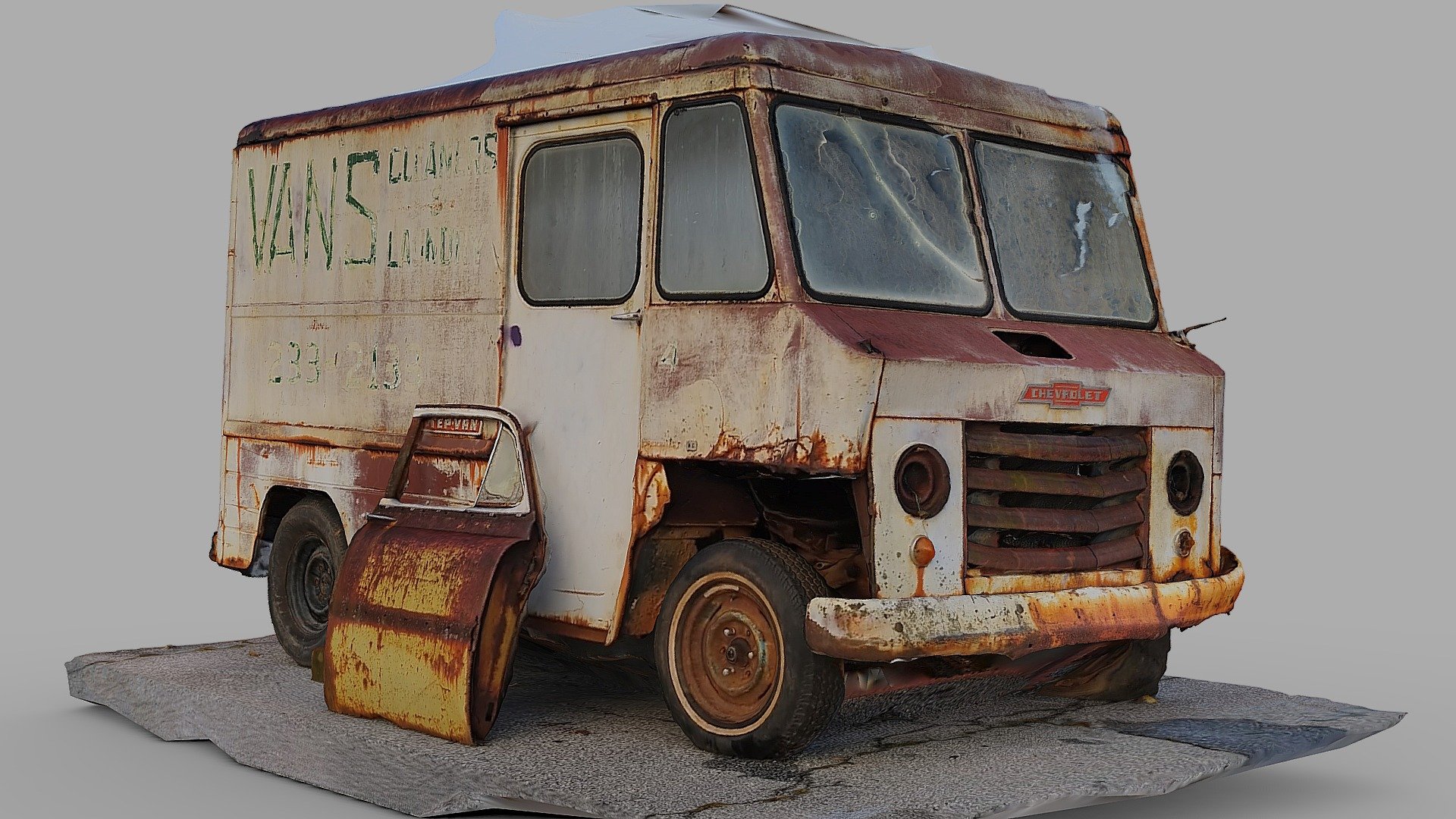Step Van (Free Raw Scan) - Download Free 3D model by Renafox ...
