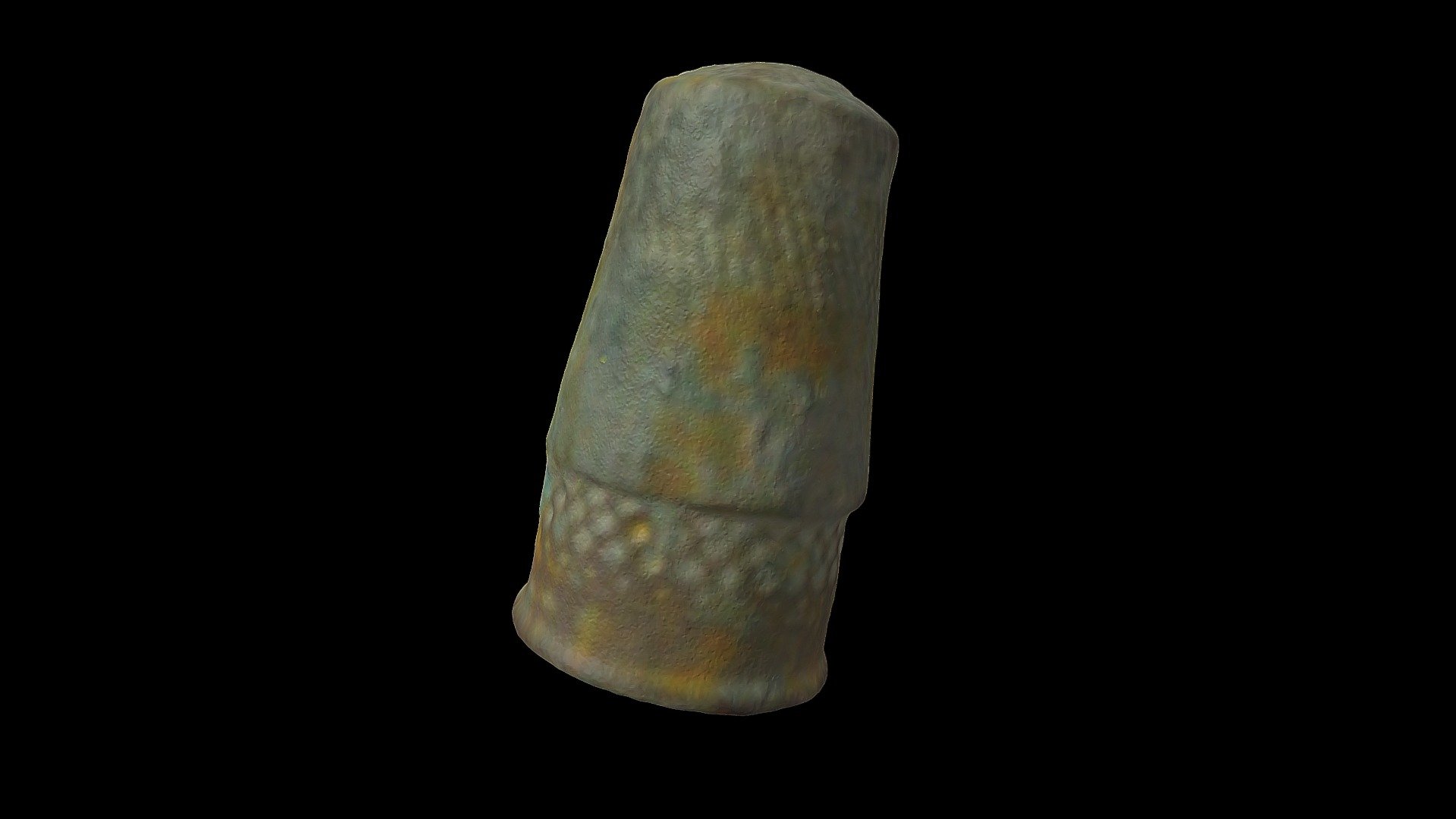 Double Thimble - 3D model by MDOTarchaeology [3755610] - Sketchfab