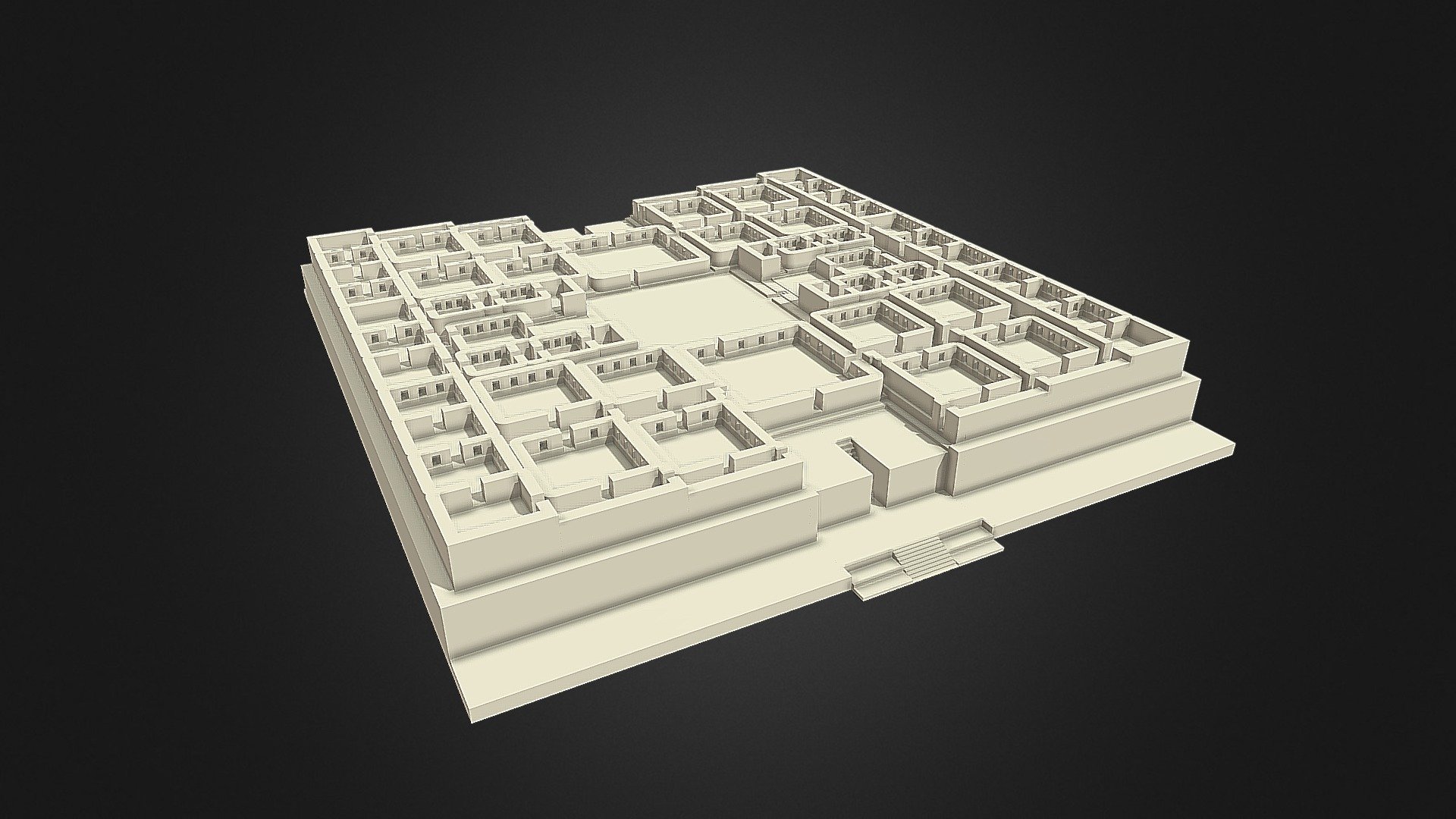 Huaca A (Pampa de las Llamas - Moxeque) - 3D model by Lizardo Tavera ...
