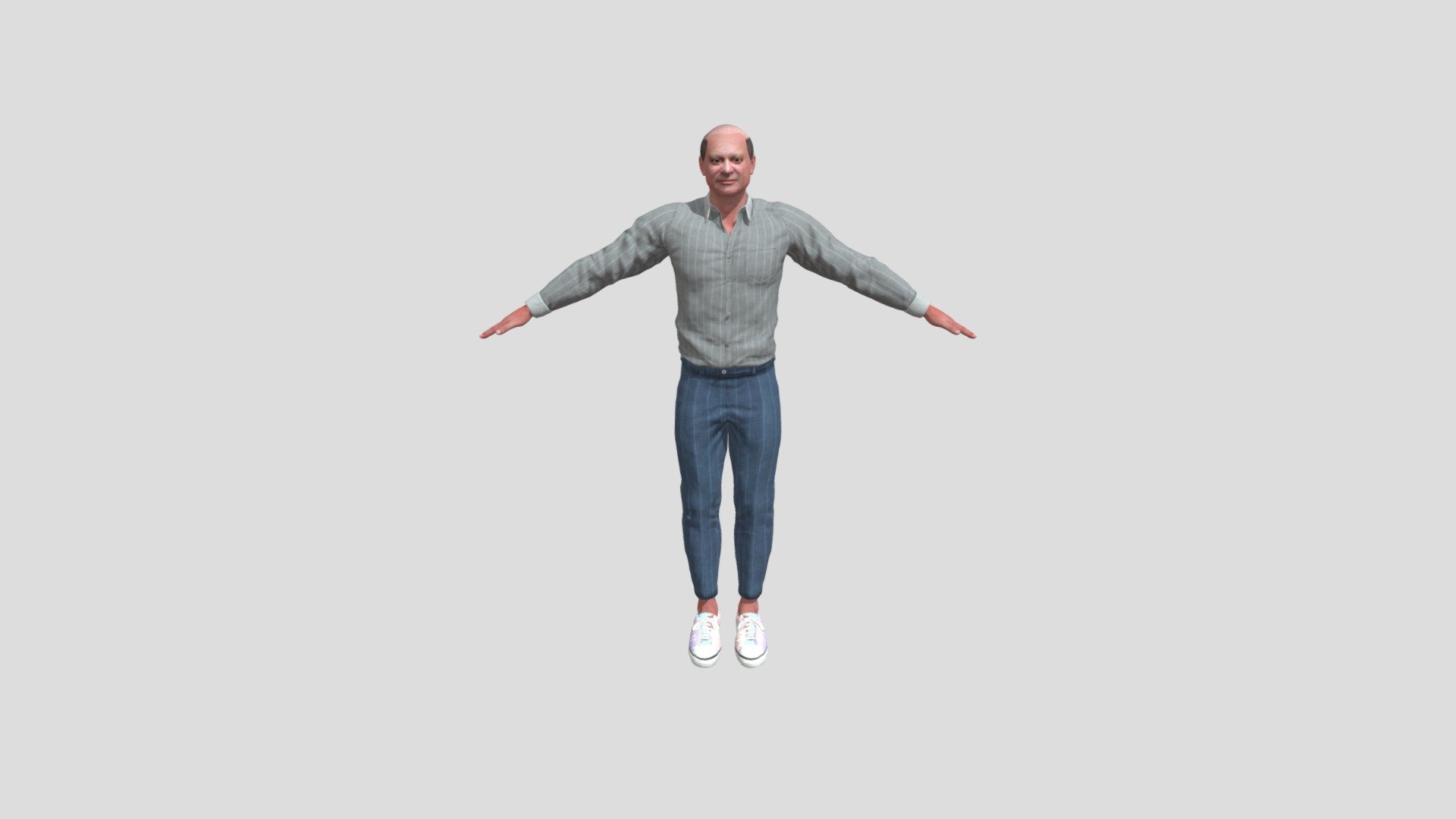 Nawaz Sharif - 3D Character Model - Download Free 3D model by ...
