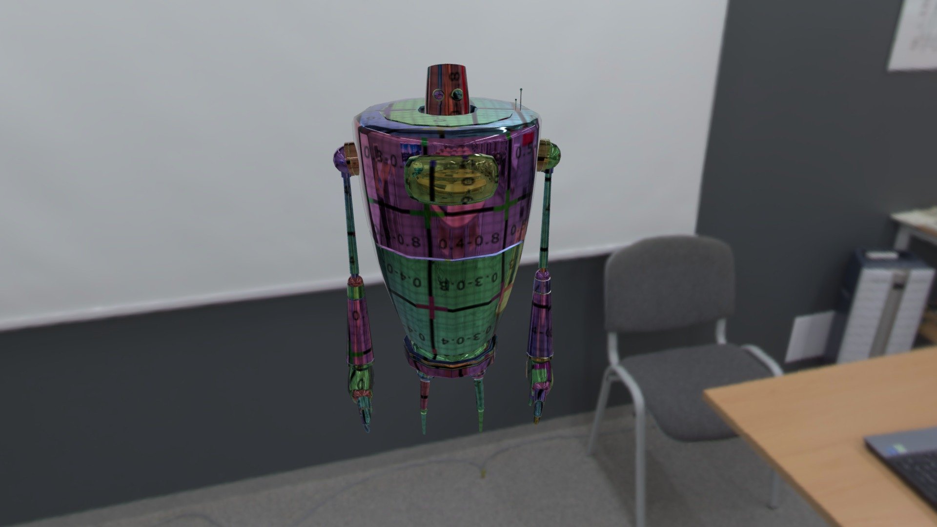 ROBOUV - 3D model by amberleycwallace [3755bde] - Sketchfab