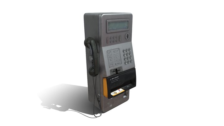 Payphone 3D models - Sketchfab
