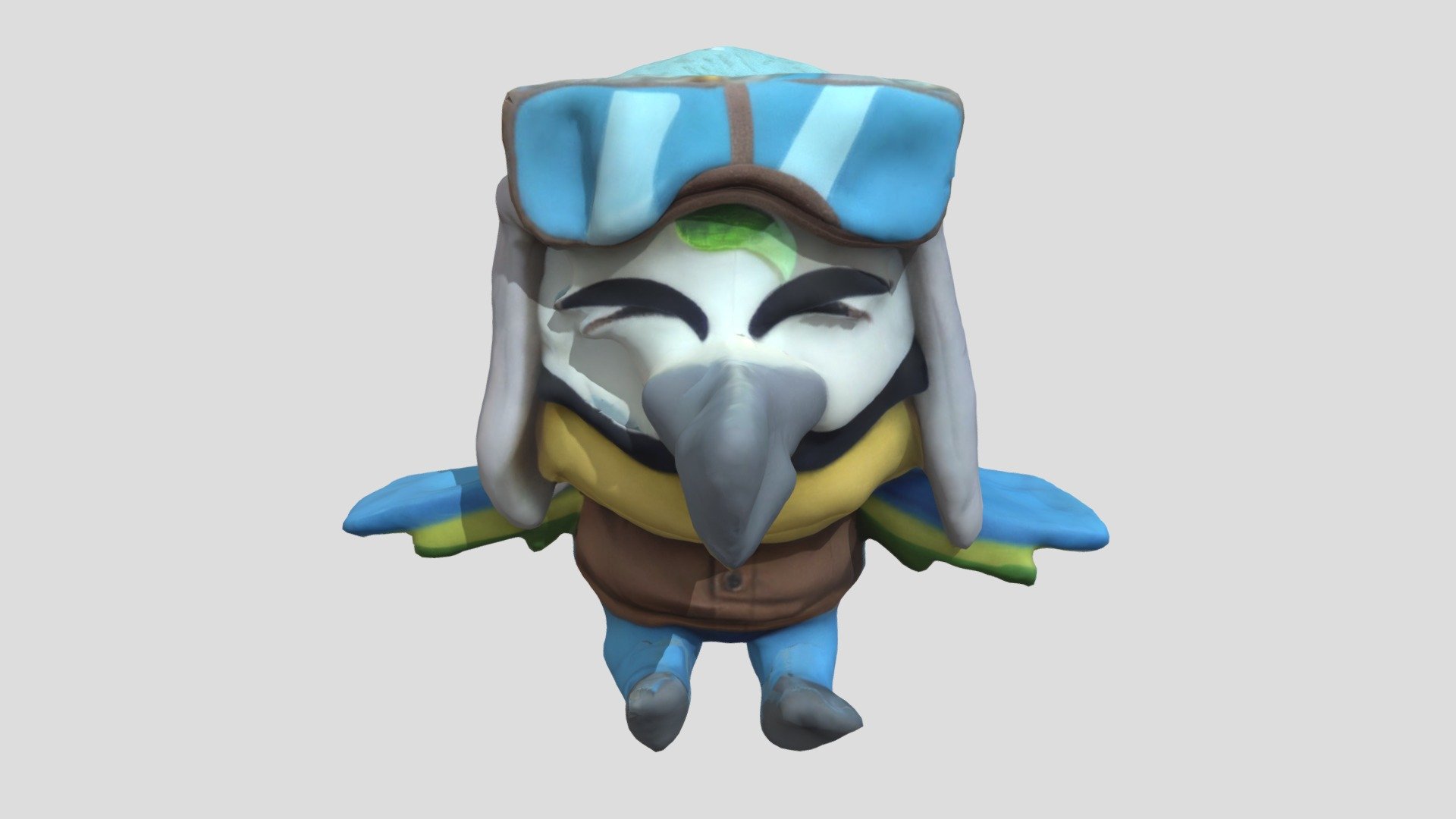Mollie Macaw Plush Makeship Download Free 3d Model By Sodamc Sodamc0 37567fb Sketchfab