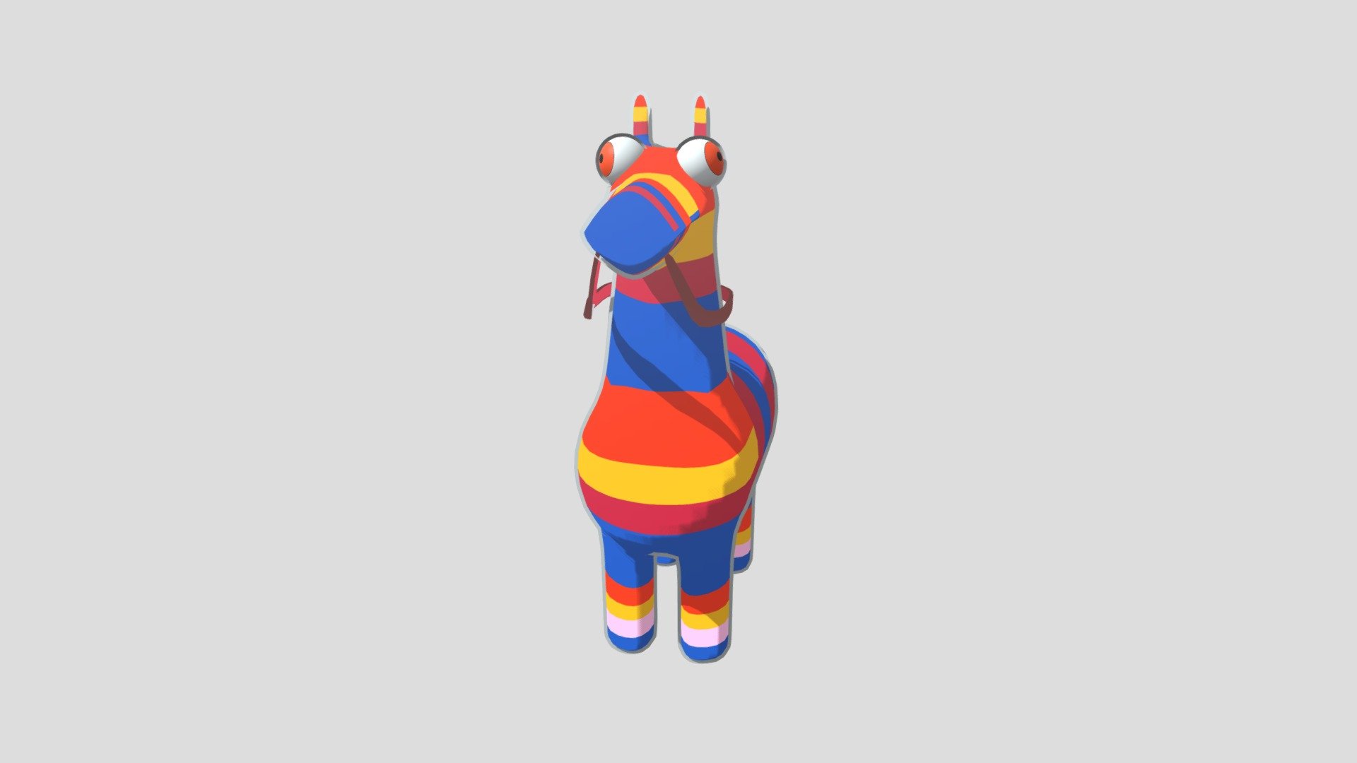 donkey - 3D model by cizeresra [3756e19] - Sketchfab