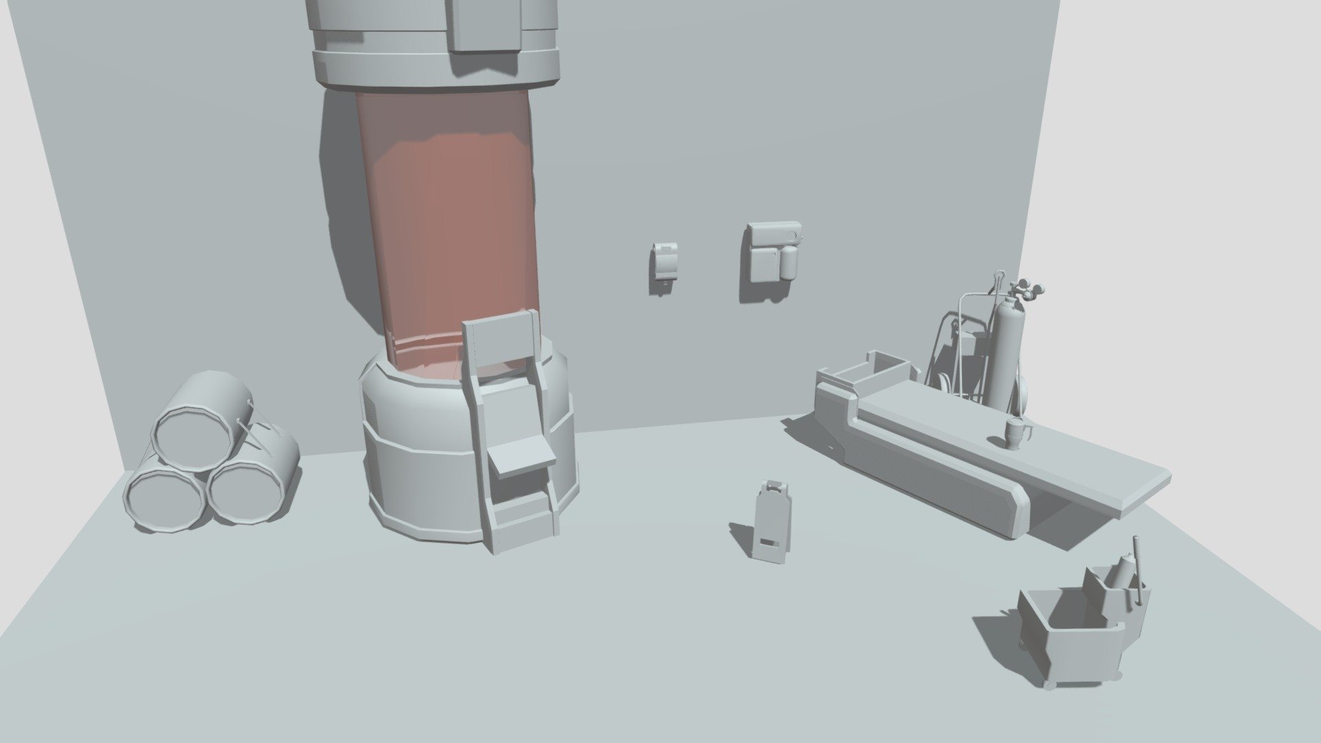 HW3_Doom_Room (10 drafts) - 3D model by Lynx_Winks [375718c] - Sketchfab